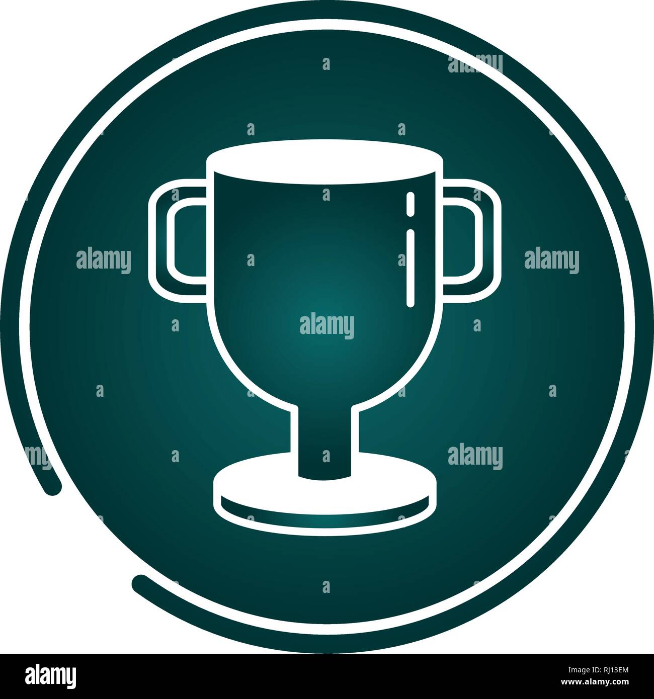 trophy award sign Stock Vector Image & Art - Alamy