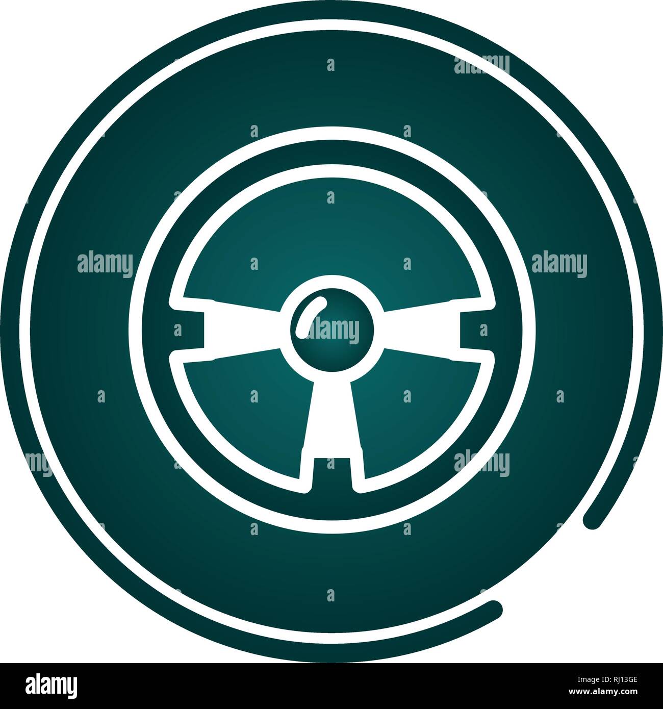 steering wheel car control Stock Vector Image & Art - Alamy