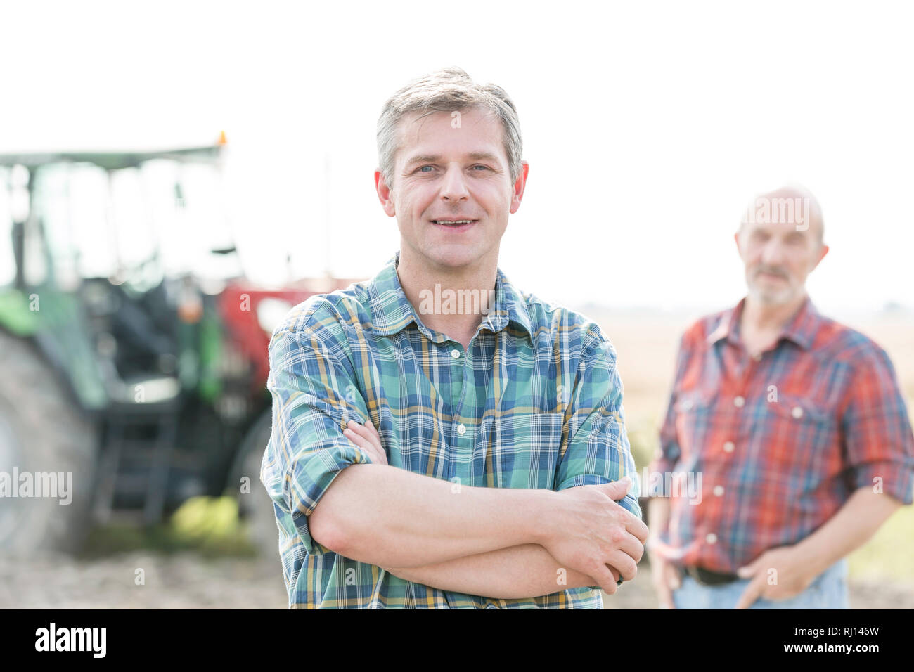 Farmer at arms hi-res stock photography and images - Alamy
