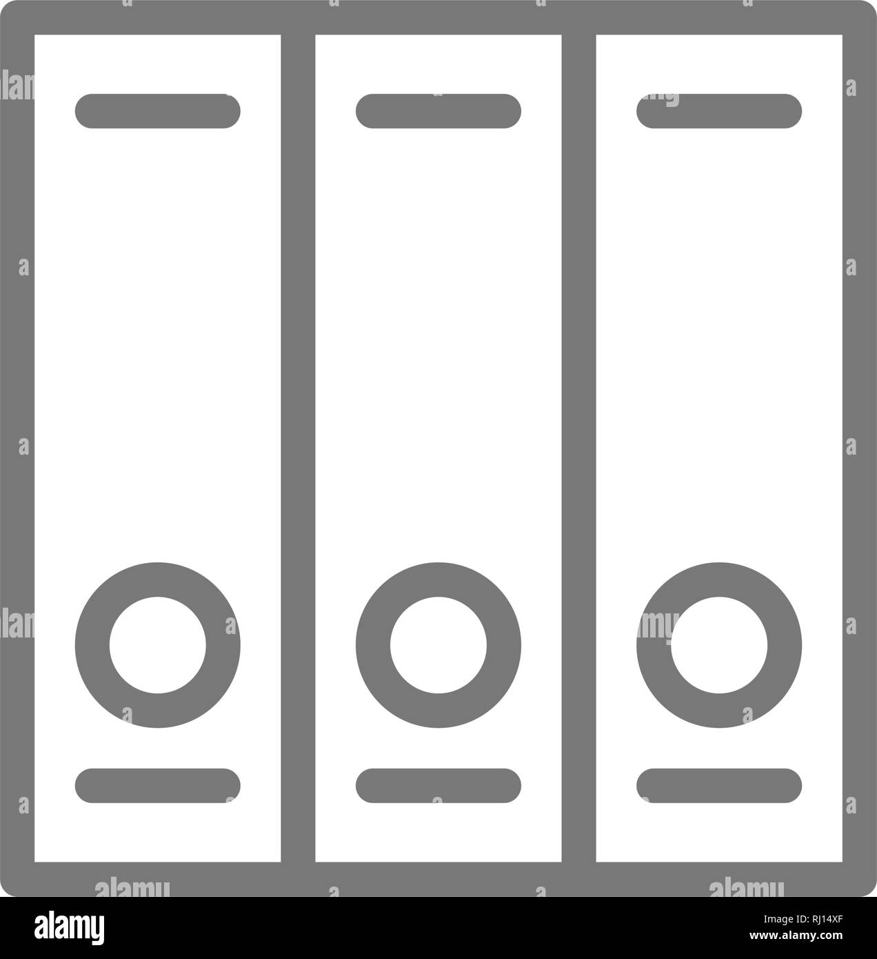 Line folder file arrow Black and White Stock Photos & Images - Alamy