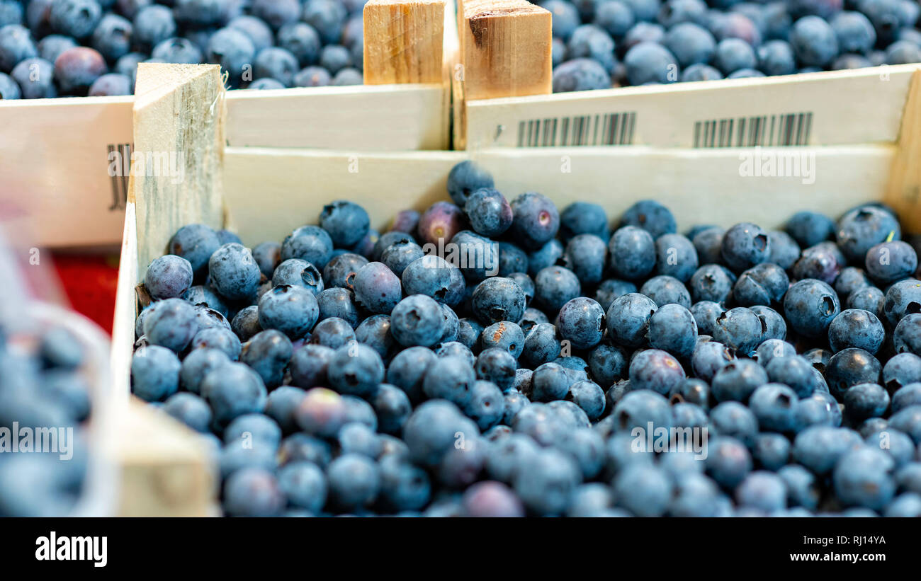 Blueberries image summer fruit hi-res stock photography and images - Alamy