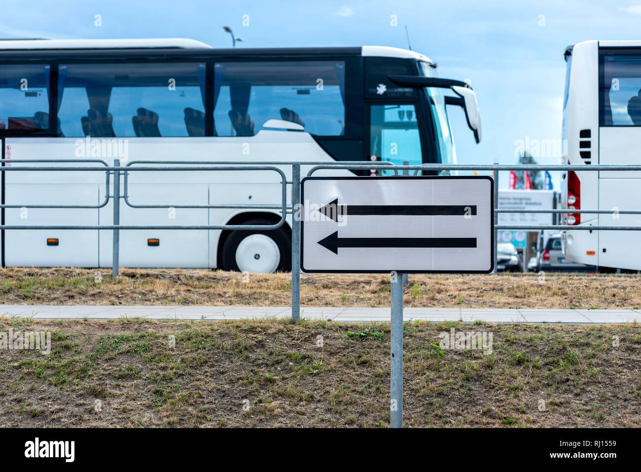 Tourist bus parking lot hi-res stock photography and images - Alamy