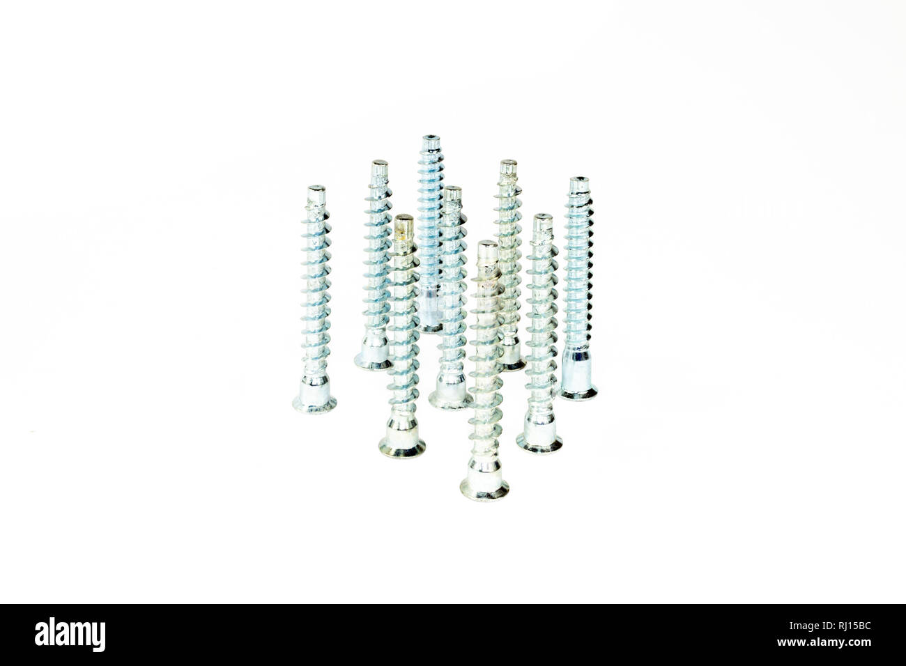 Wood screws for carpenters Stock Photo - Alamy