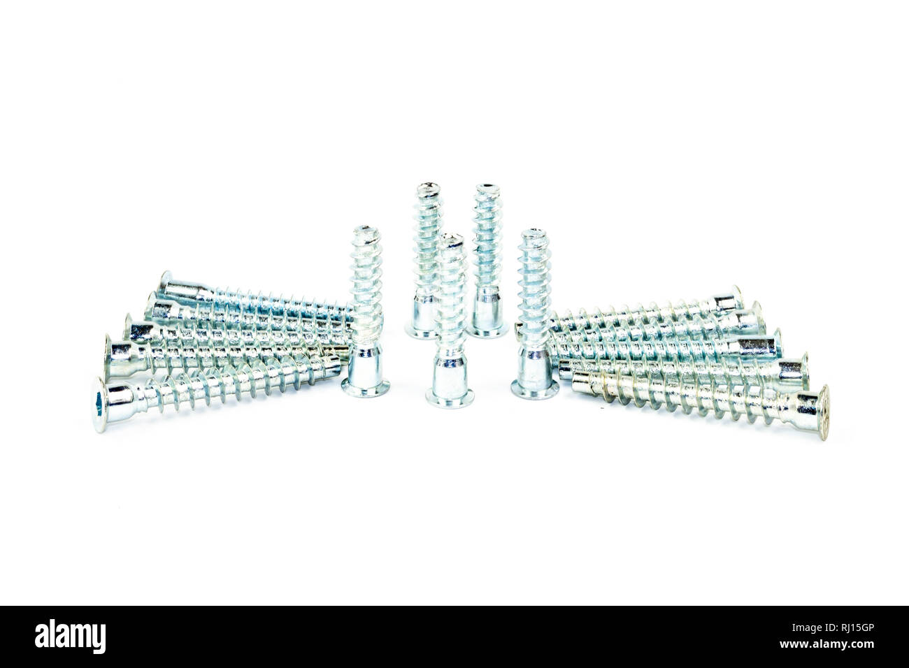 Wood screws for carpenters Stock Photo - Alamy