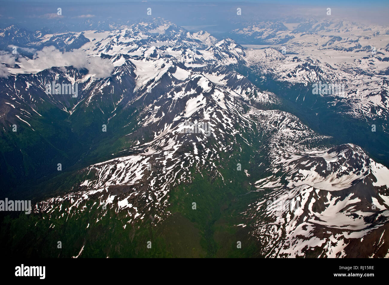 Aerial Mountain Denali High Resolution Stock Photography and Images - Alamy
