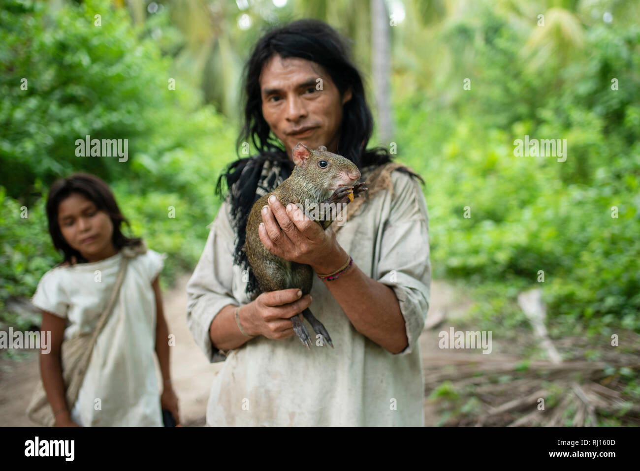 Colombia indigenous people hi-res stock photography and images - Alamy