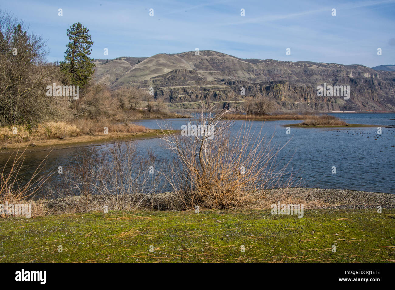 Columbia River Basalt Stock Photo - Alamy