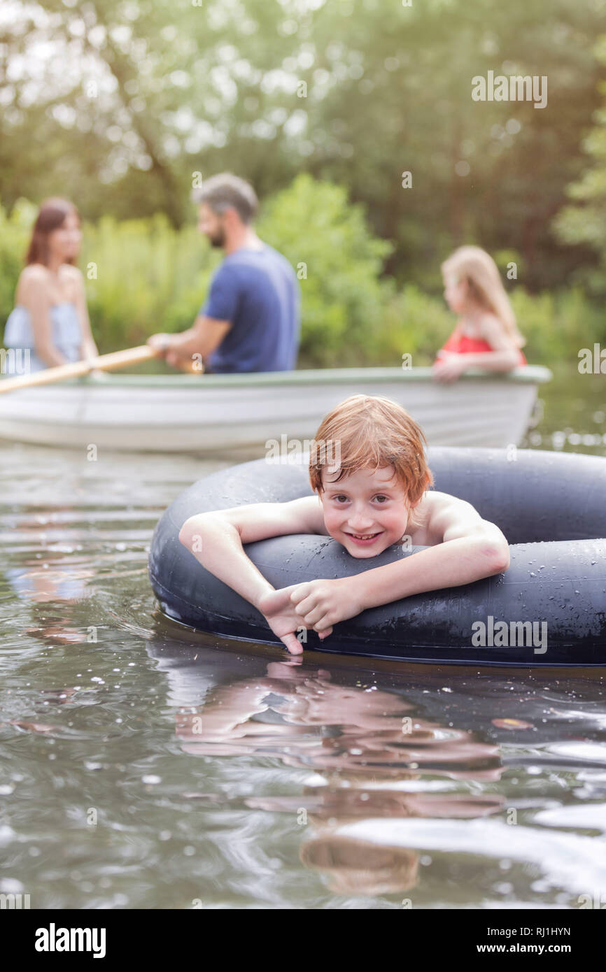 Child floating ring hi-res stock photography and images - Alamy
