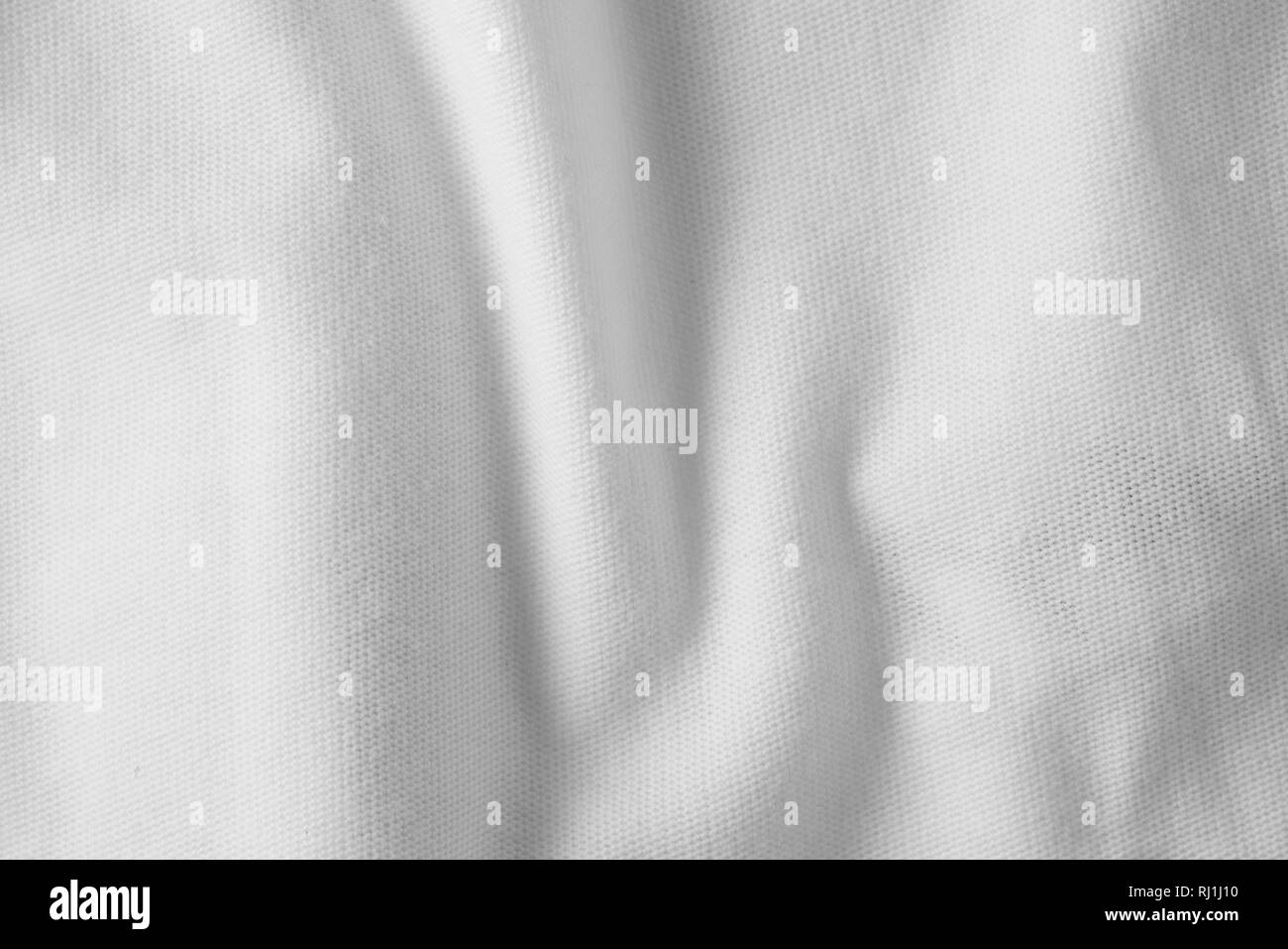 white fabric cloth background texture Stock Photo - Alamy