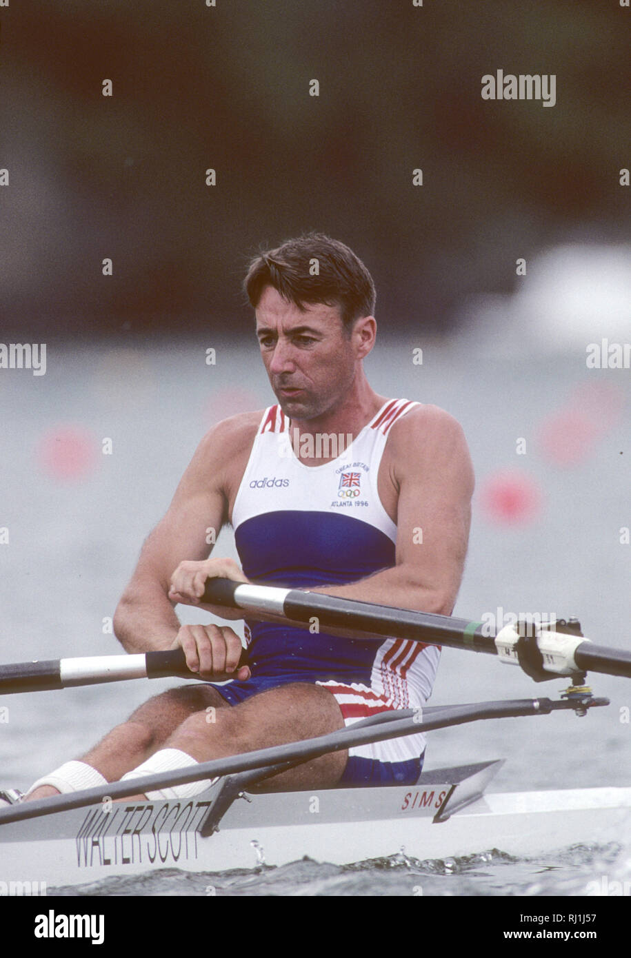 1996 olympic rowing regatta lake hi-res stock photography and images ...