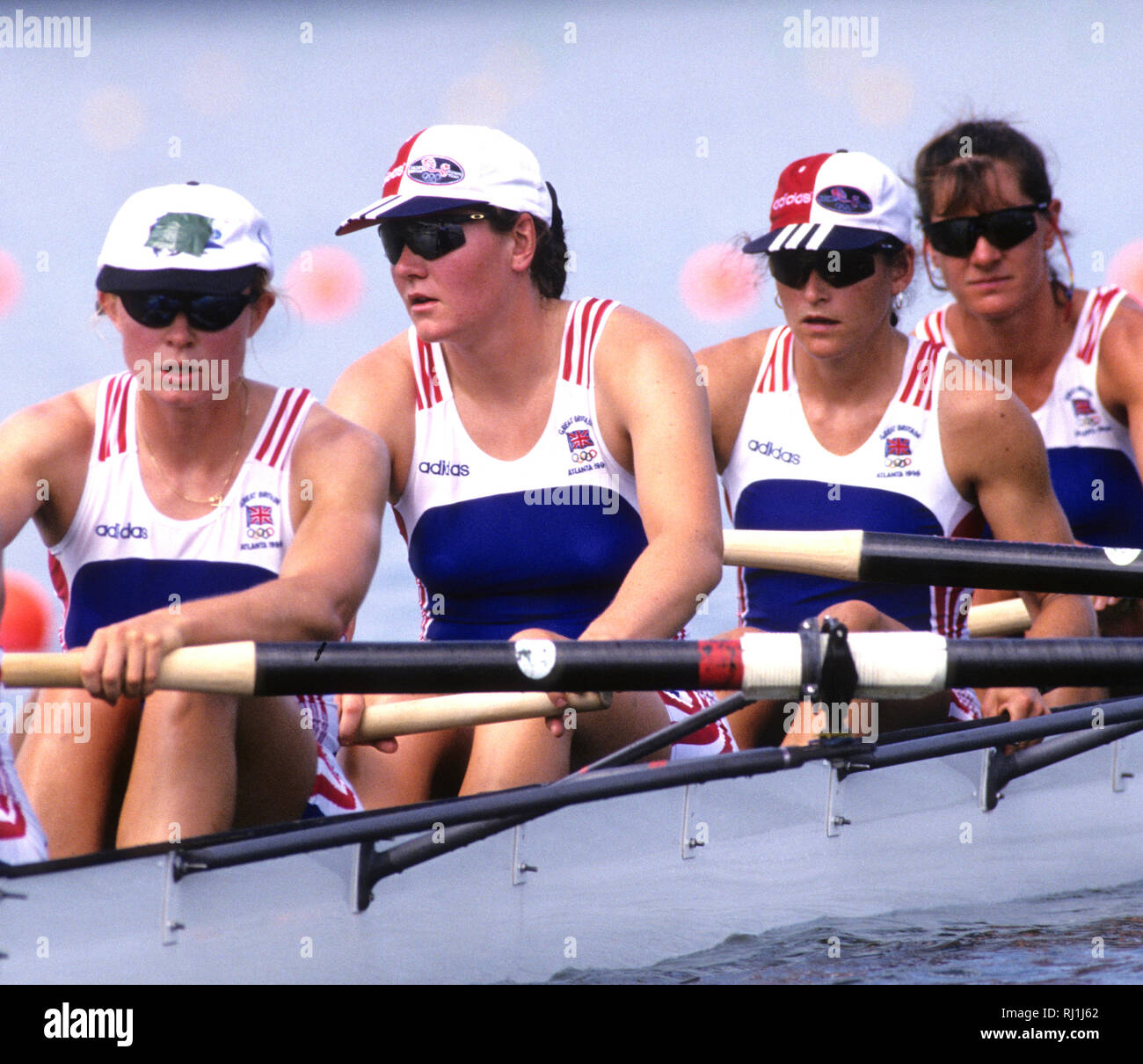 Atlanta, USA. GBR W8+. right to left: Katherine POLLITT, Miriam BATTEN ...