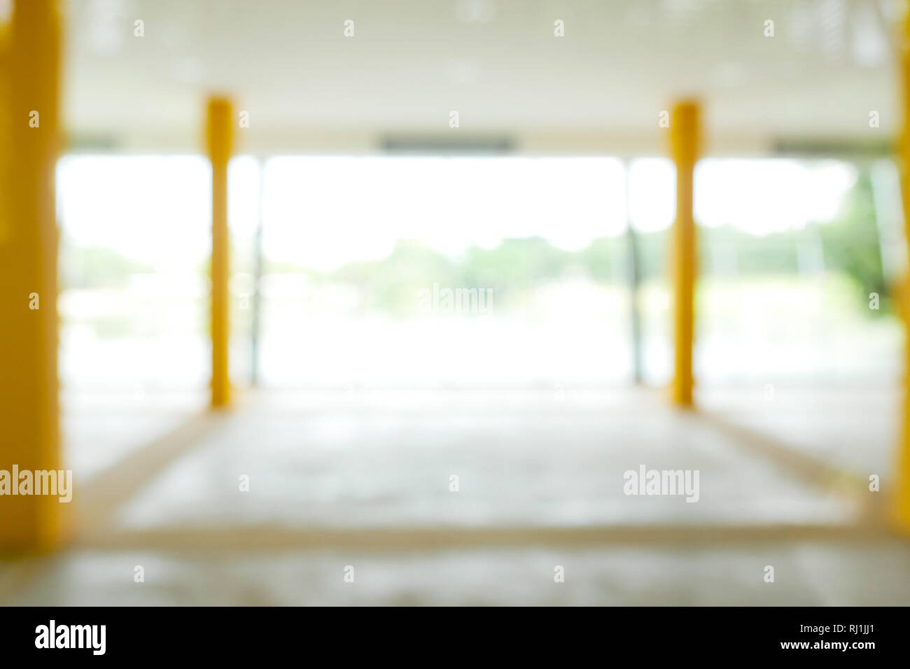 blurred office room interior background Stock Photo - Alamy