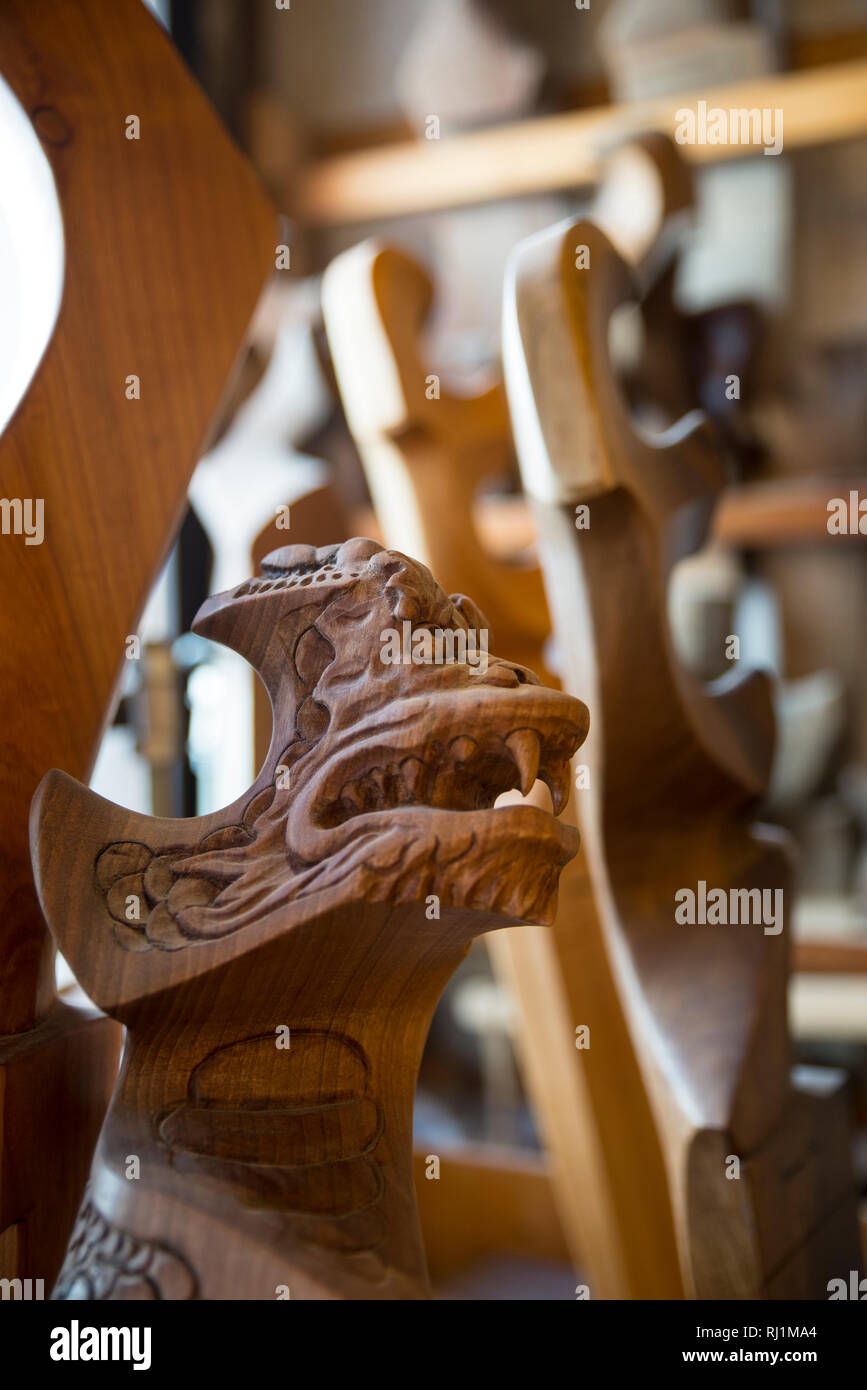 The forcole workshop of Saverio Pastor, Venice Stock Photo - Alamy