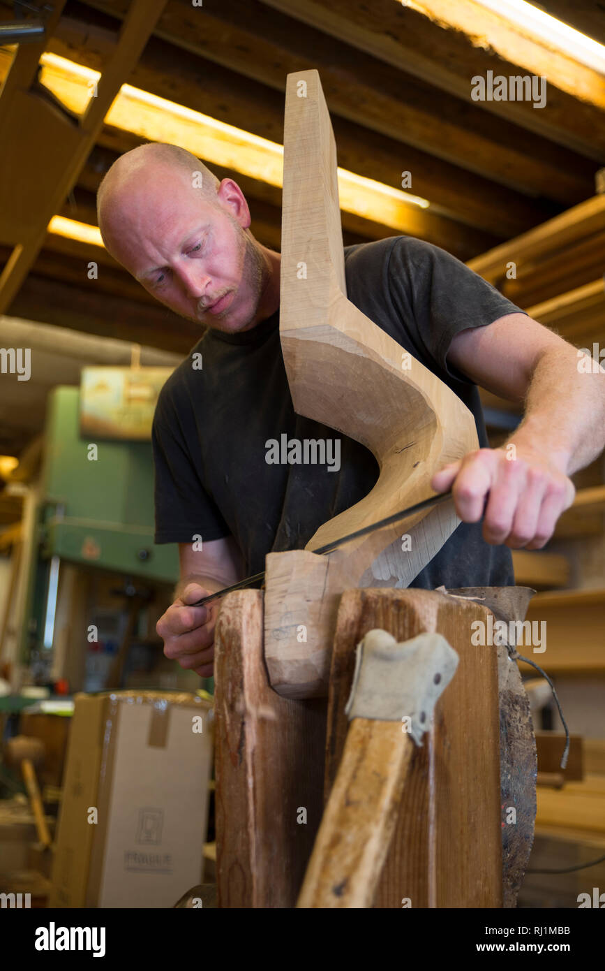 The forcole workshop of Saverio Pastor, Venice Stock Photo - Alamy