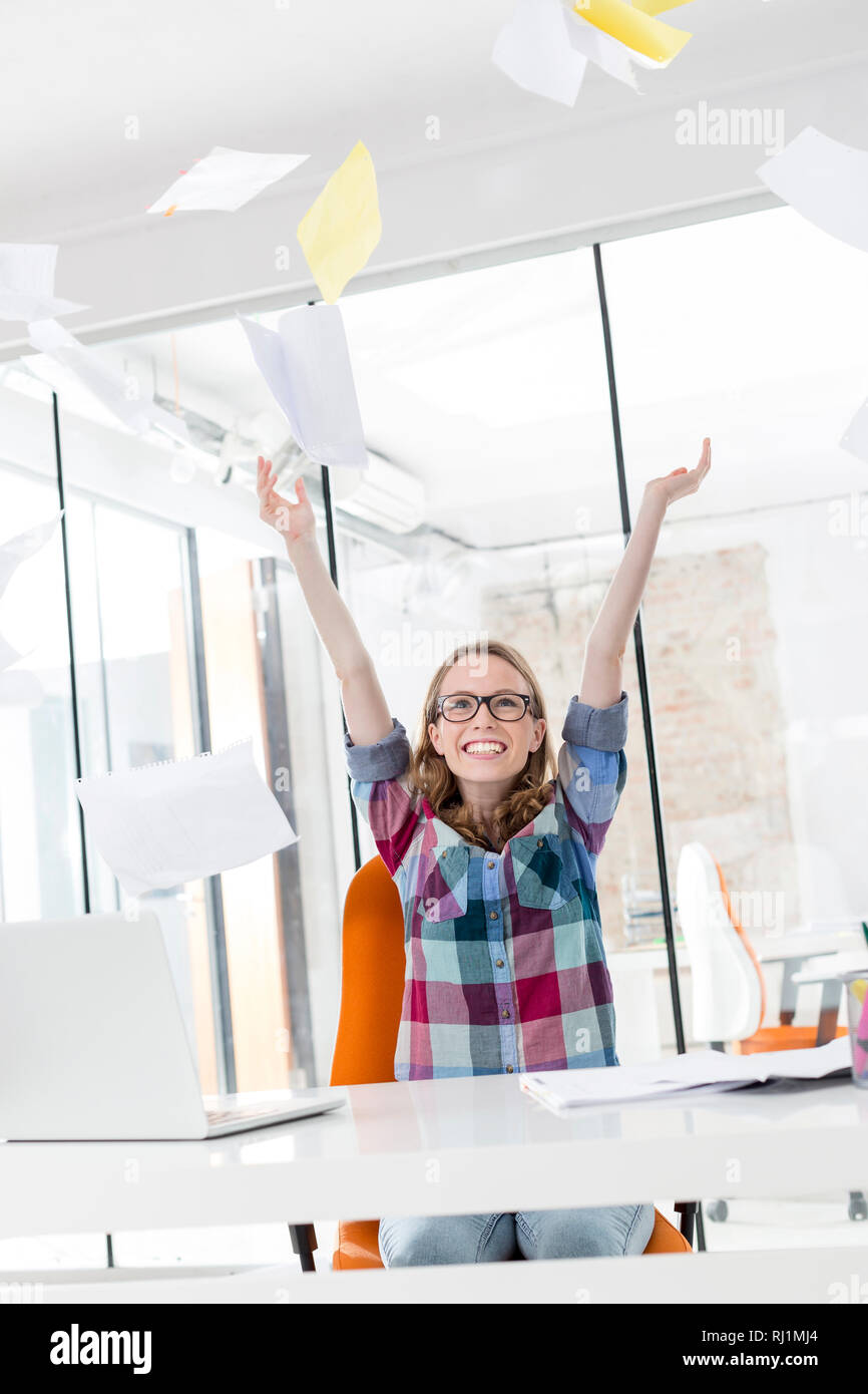 Throwing documents hi-res stock photography and images - Alamy