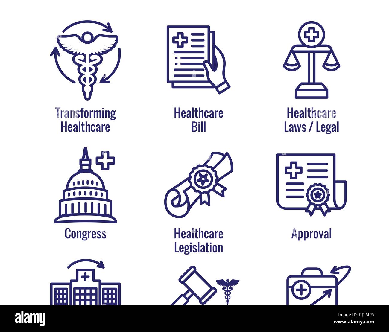 American healthcare act Stock Vector Images - Alamy