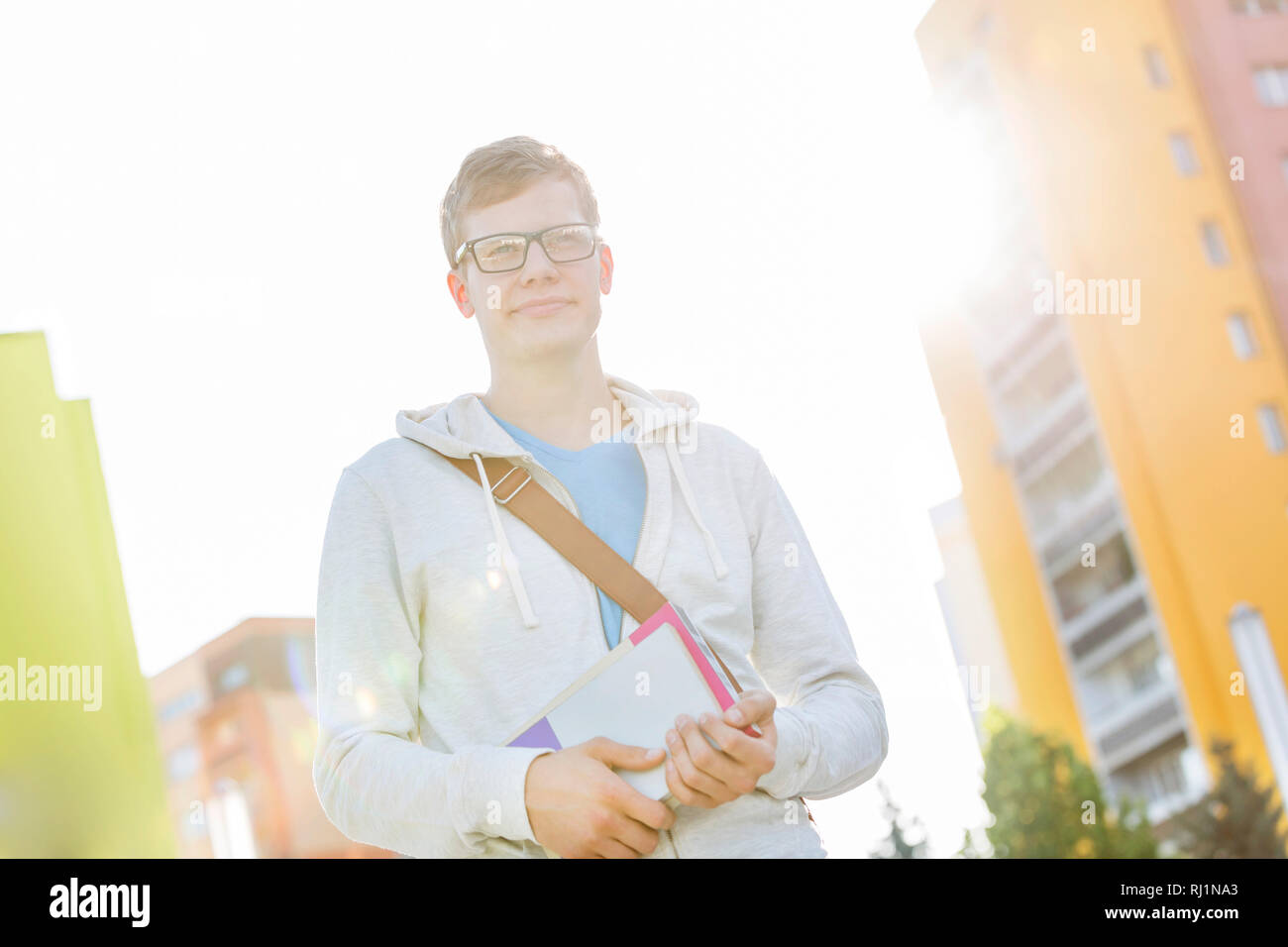 Portrait handsome university student hi-res stock photography and ...