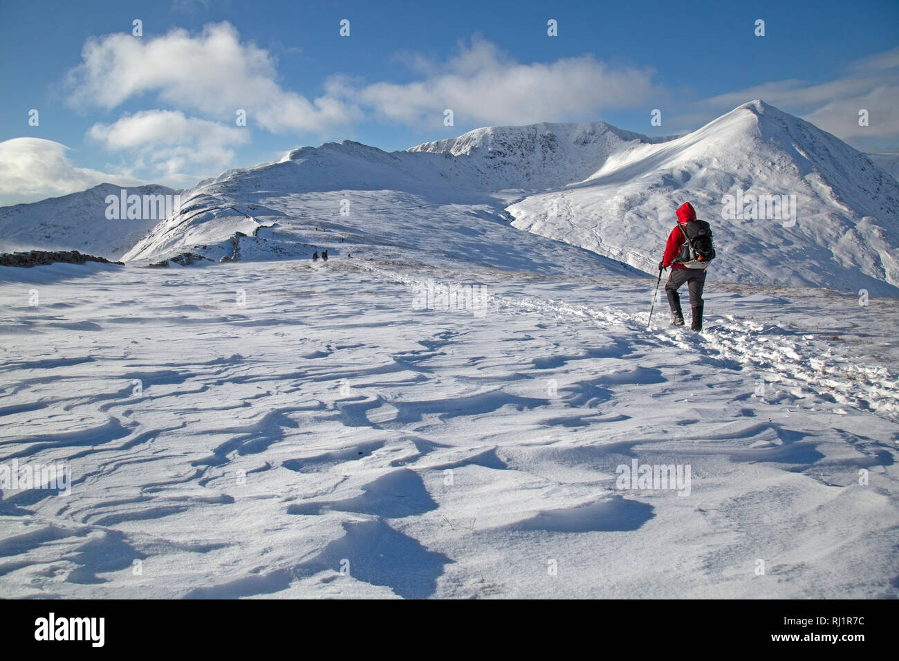 Helvellyn winter hi-res stock photography and images - Alamy