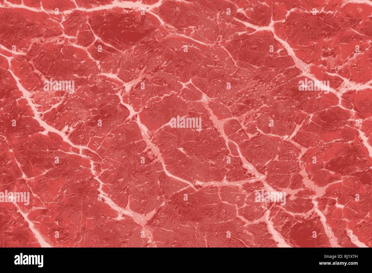 Texture of red meat with white veins patterns Stock Photo - Alamy