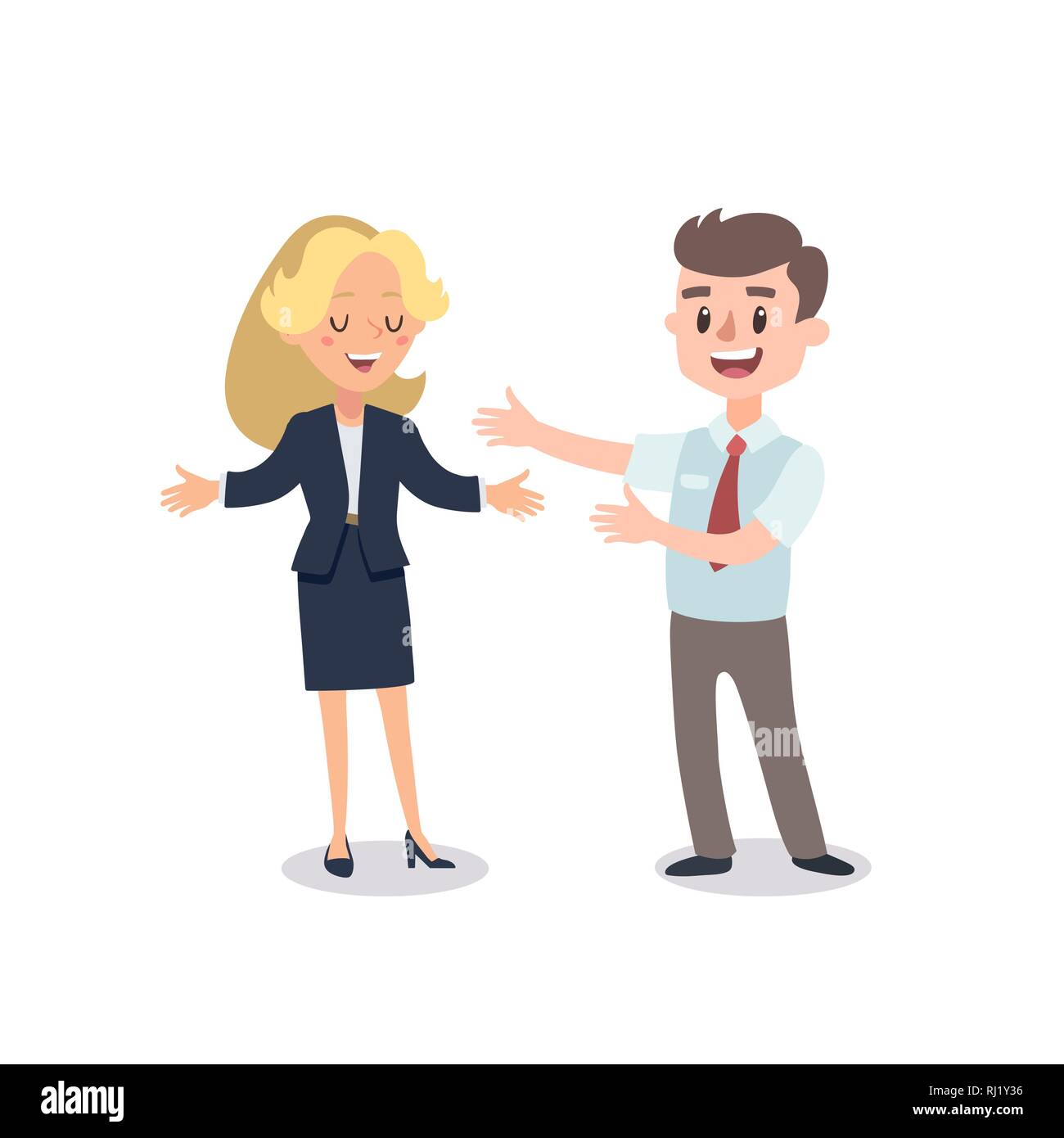 Administrative boss vectors hi-res stock photography and images - Alamy