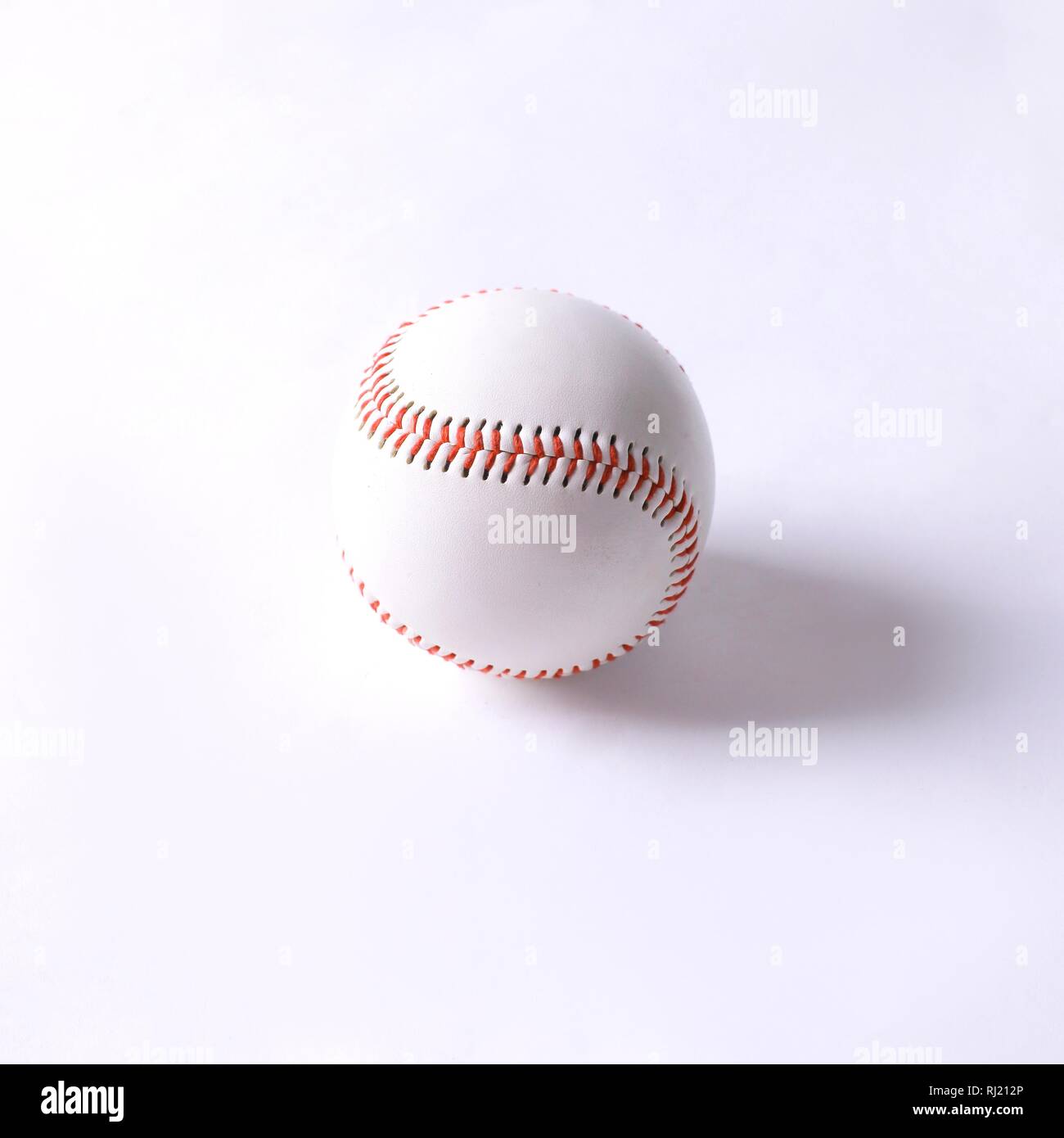 baseball ball .isolated on a white background Stock Photo - Alamy