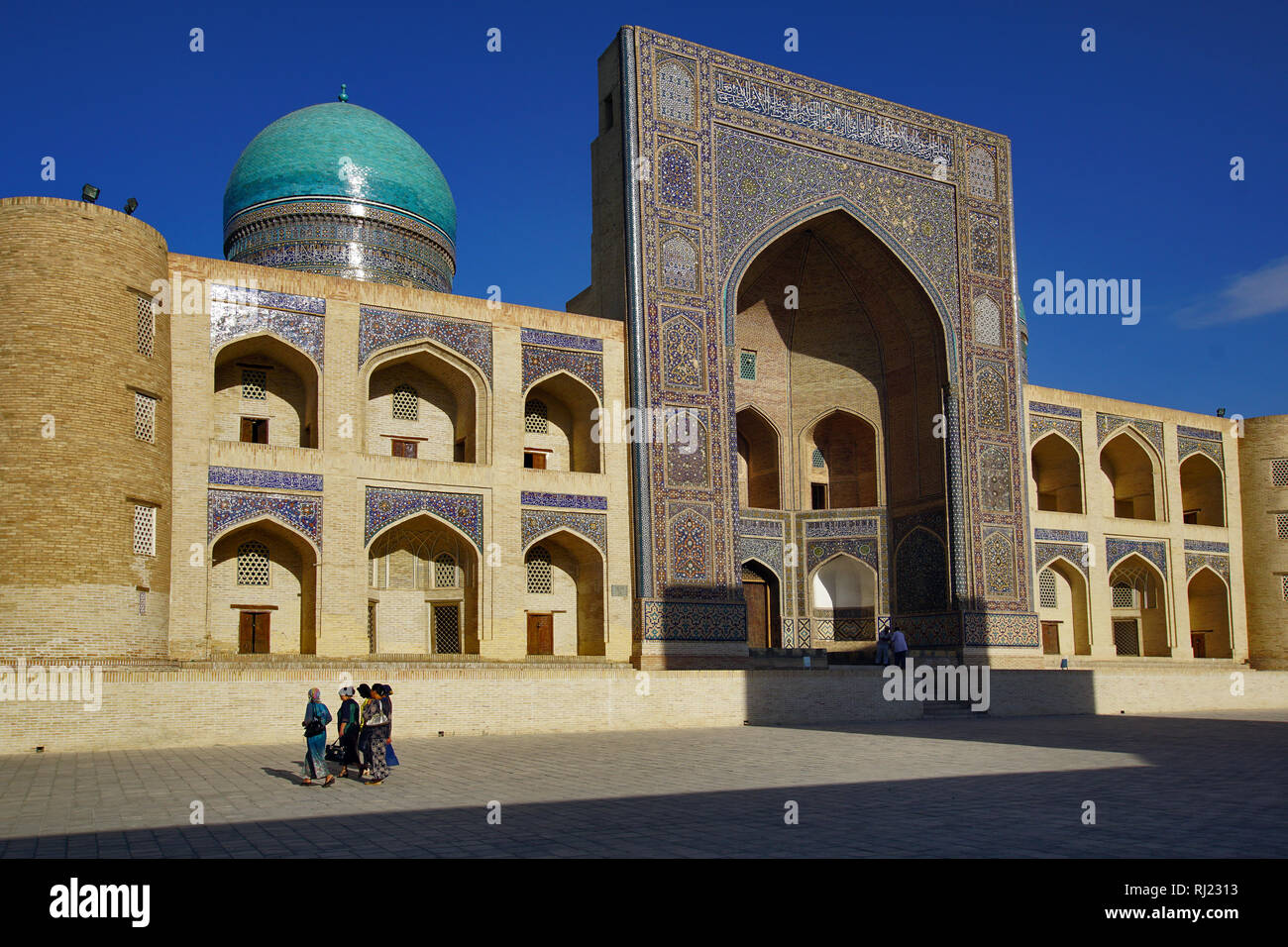Poi Kalon complex in Bukhara Uzbekistan Stock Photo - Alamy