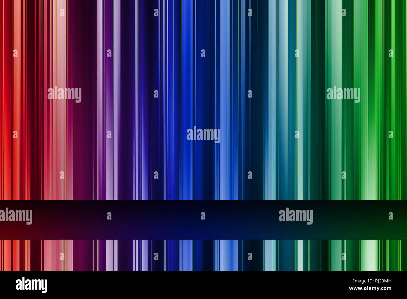 Abstract mulricolored plain lines background with horizontal field for ...