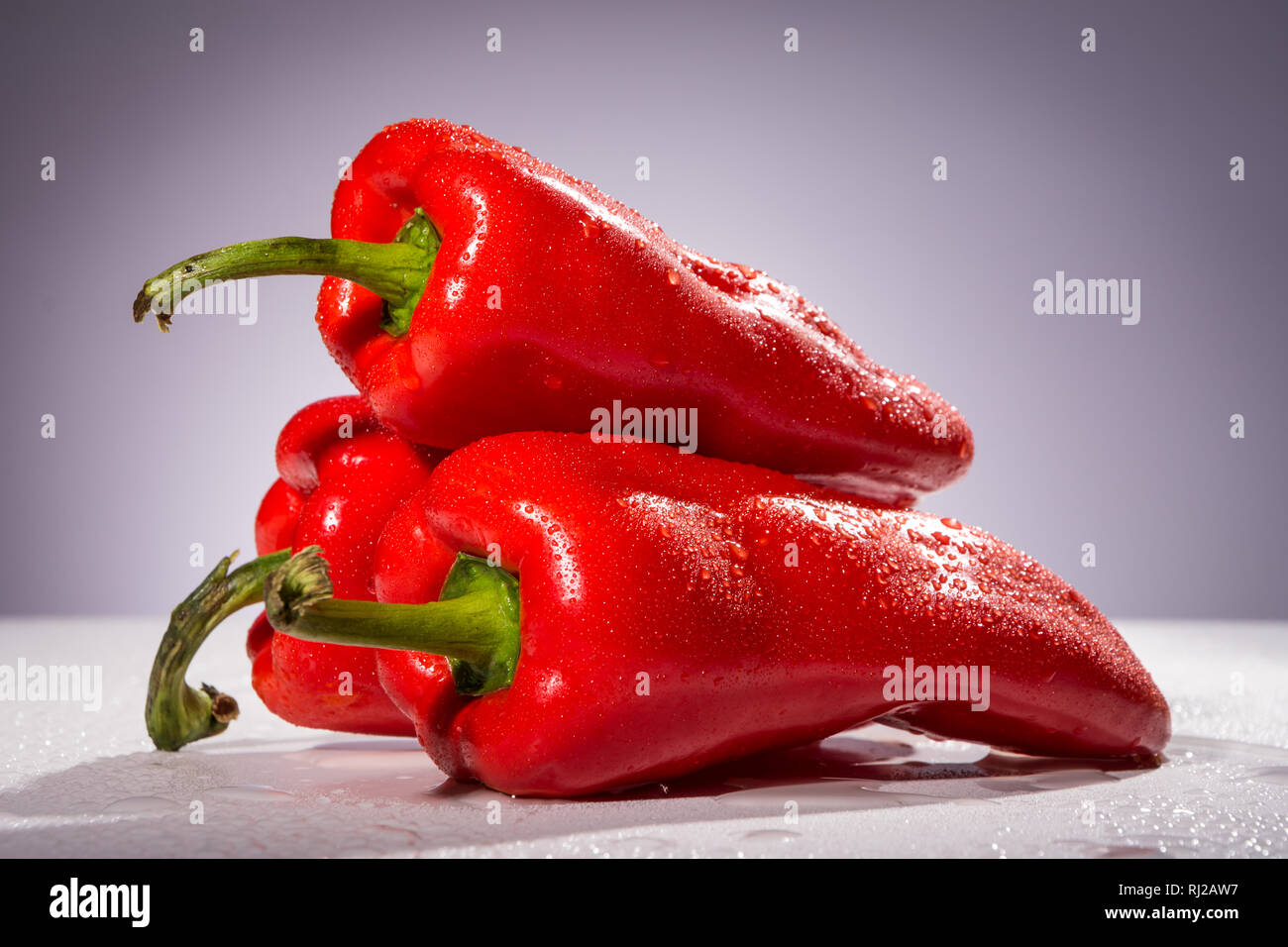 cayenne pepper hot pepper paprika chilli Stock Photo - Alamy
