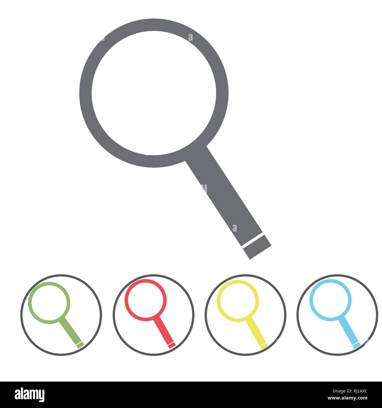 Zoomin vector vectors hi-res stock photography and images - Alamy