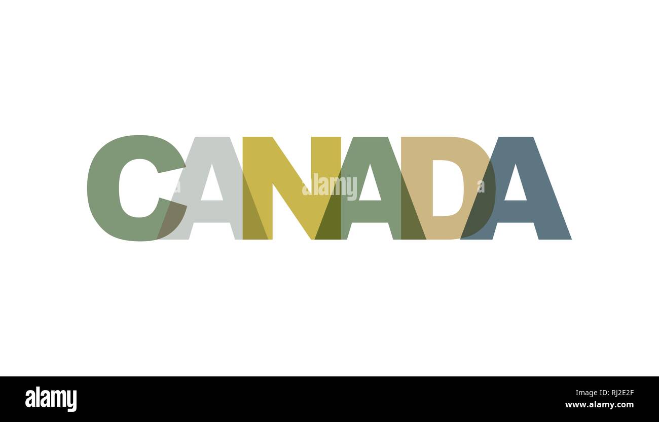 Sticker paper canada Stock Vector Images - Alamy