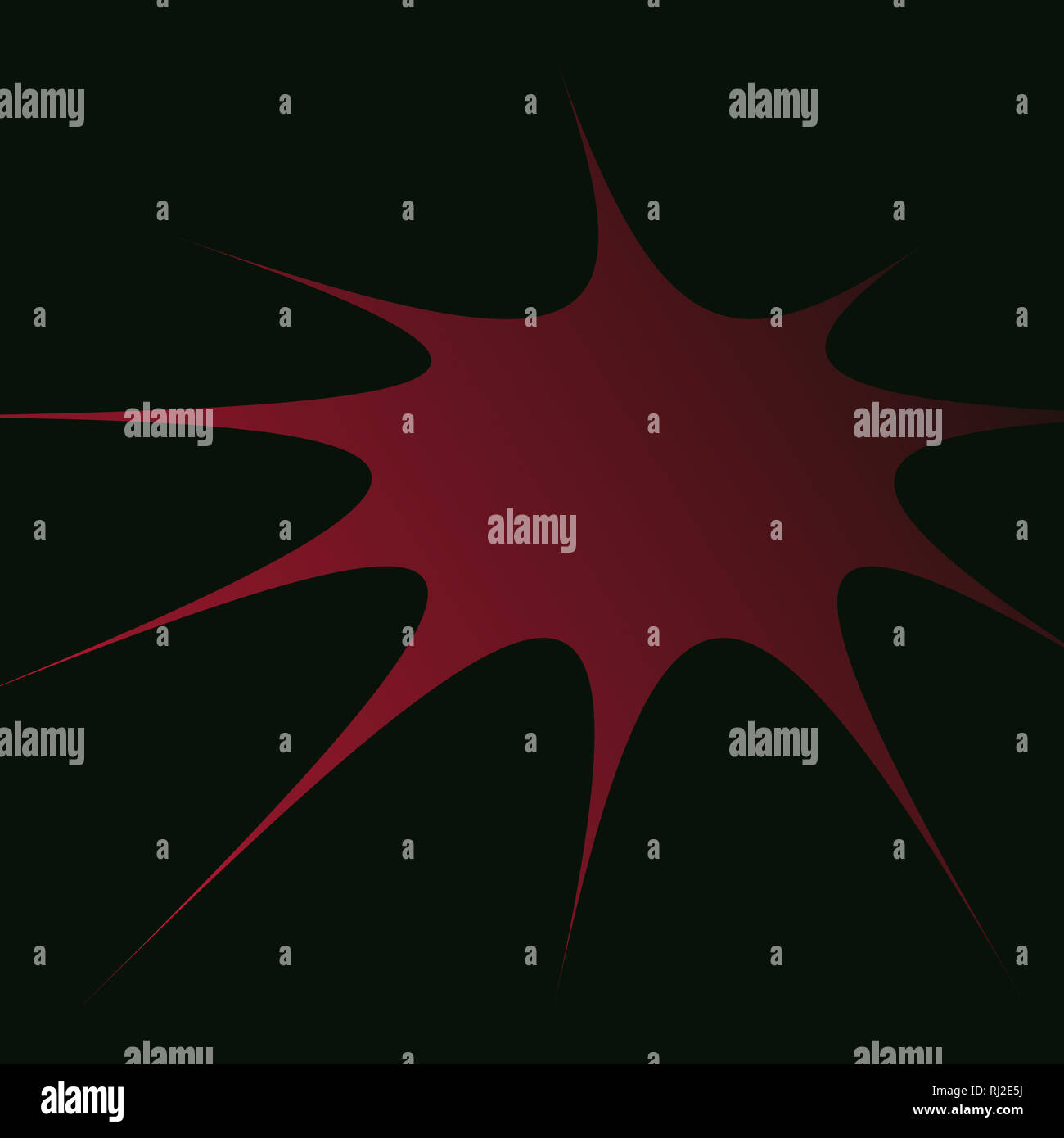 Big red splash in black back ground Stock Photo - Alamy
