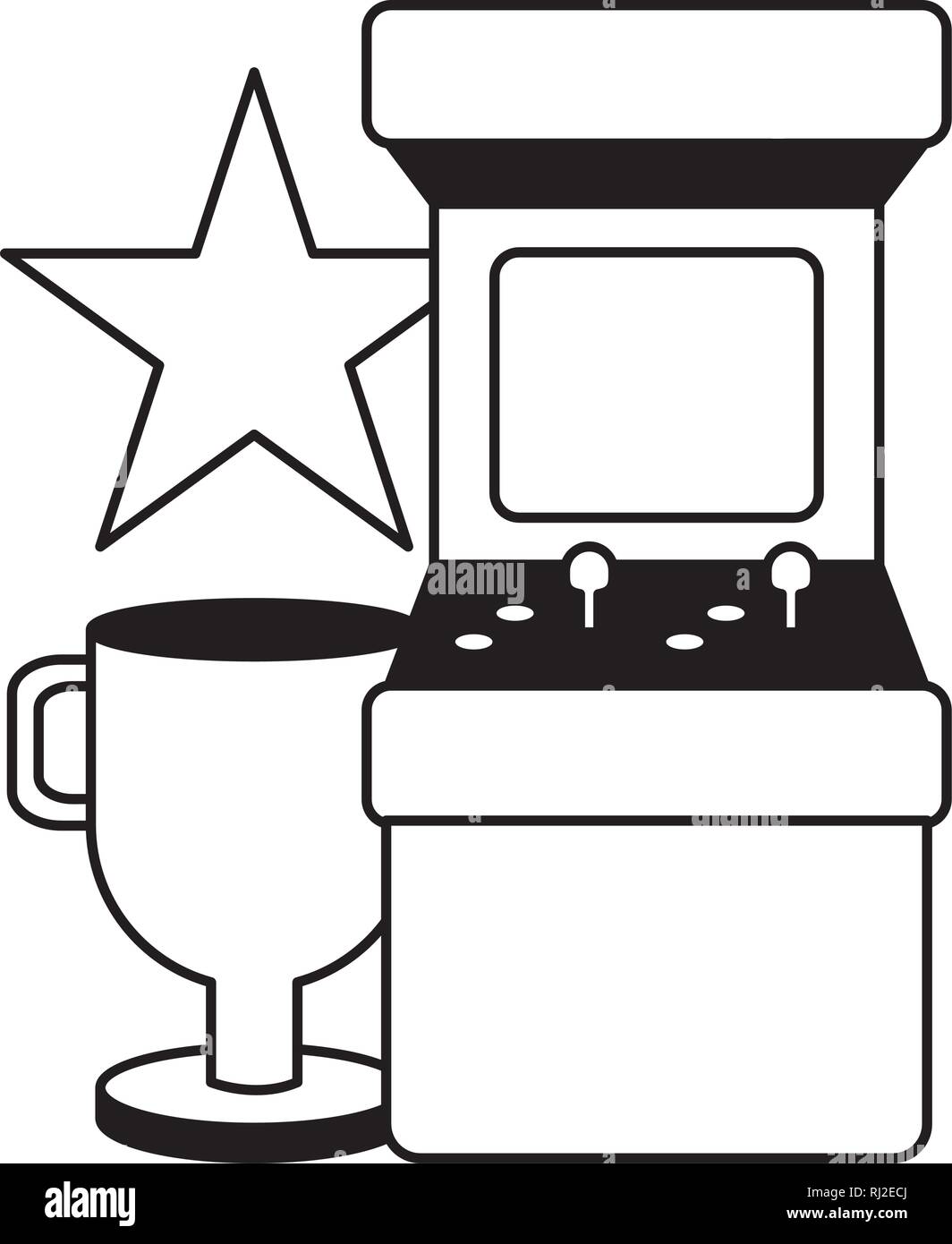 arcade trophy star video game Stock Vector Image & Art - Alamy