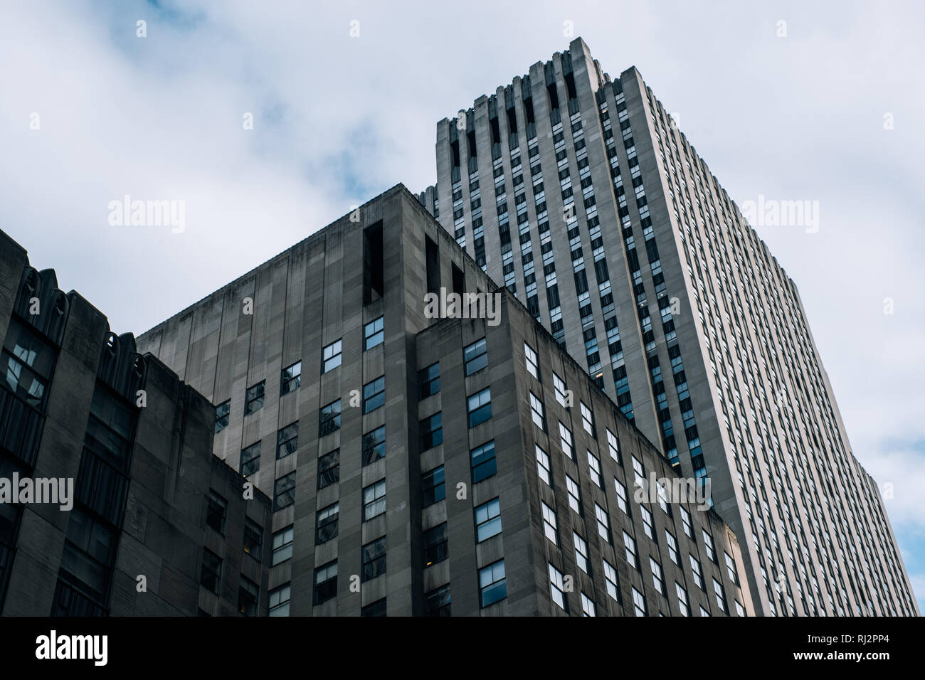 Interior of rockefeller center hi-res stock photography and images - Alamy