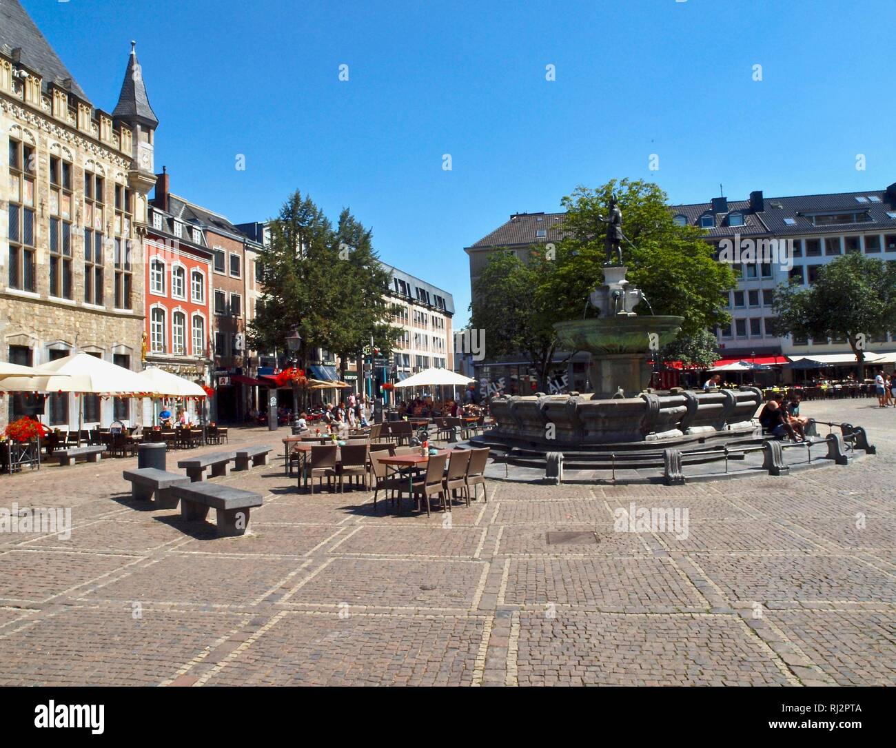 Aachen market place hi-res stock photography and images - Alamy