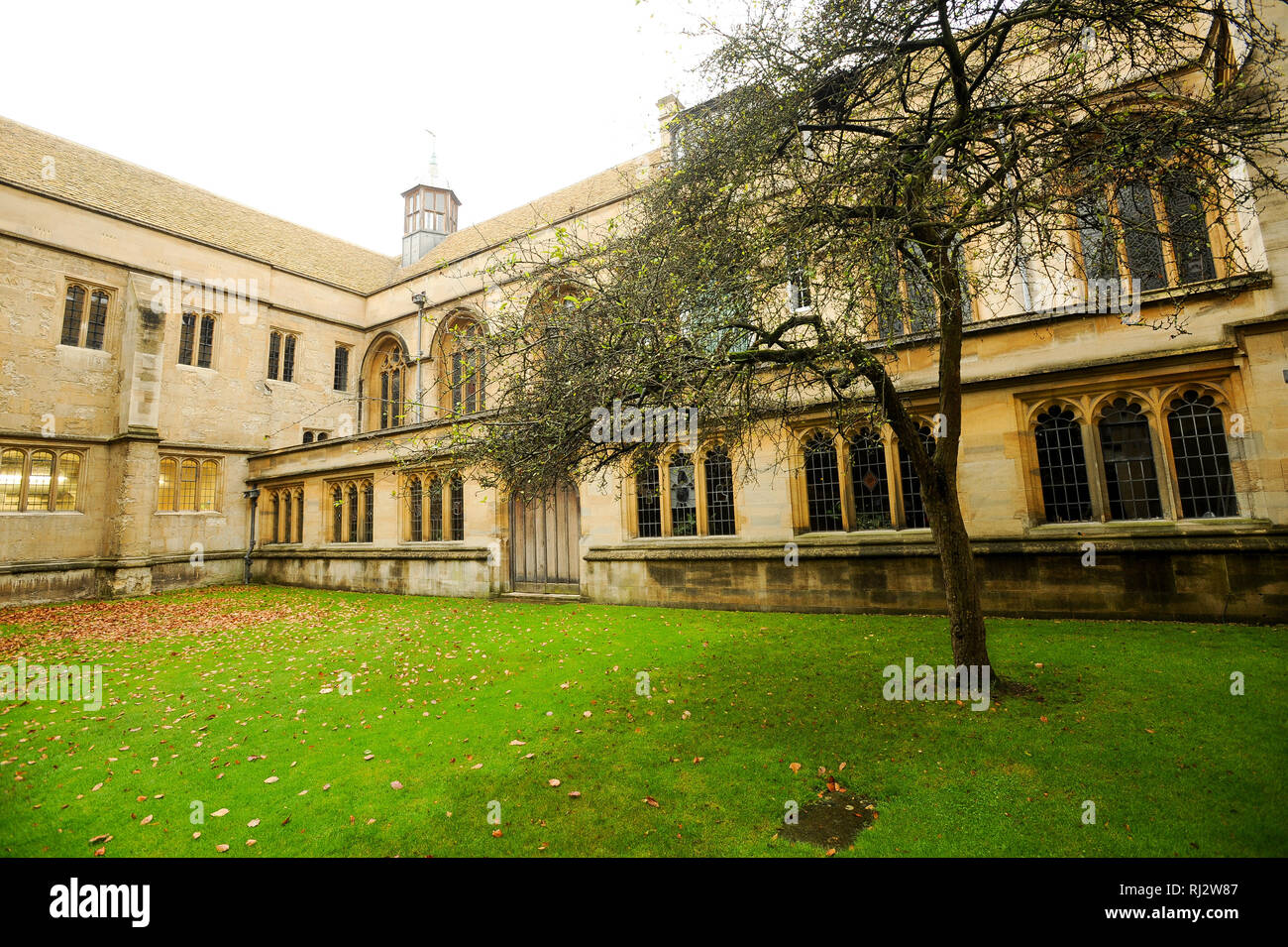 The Main Quad of Wadham College, University of Oxford one of the oldest ...