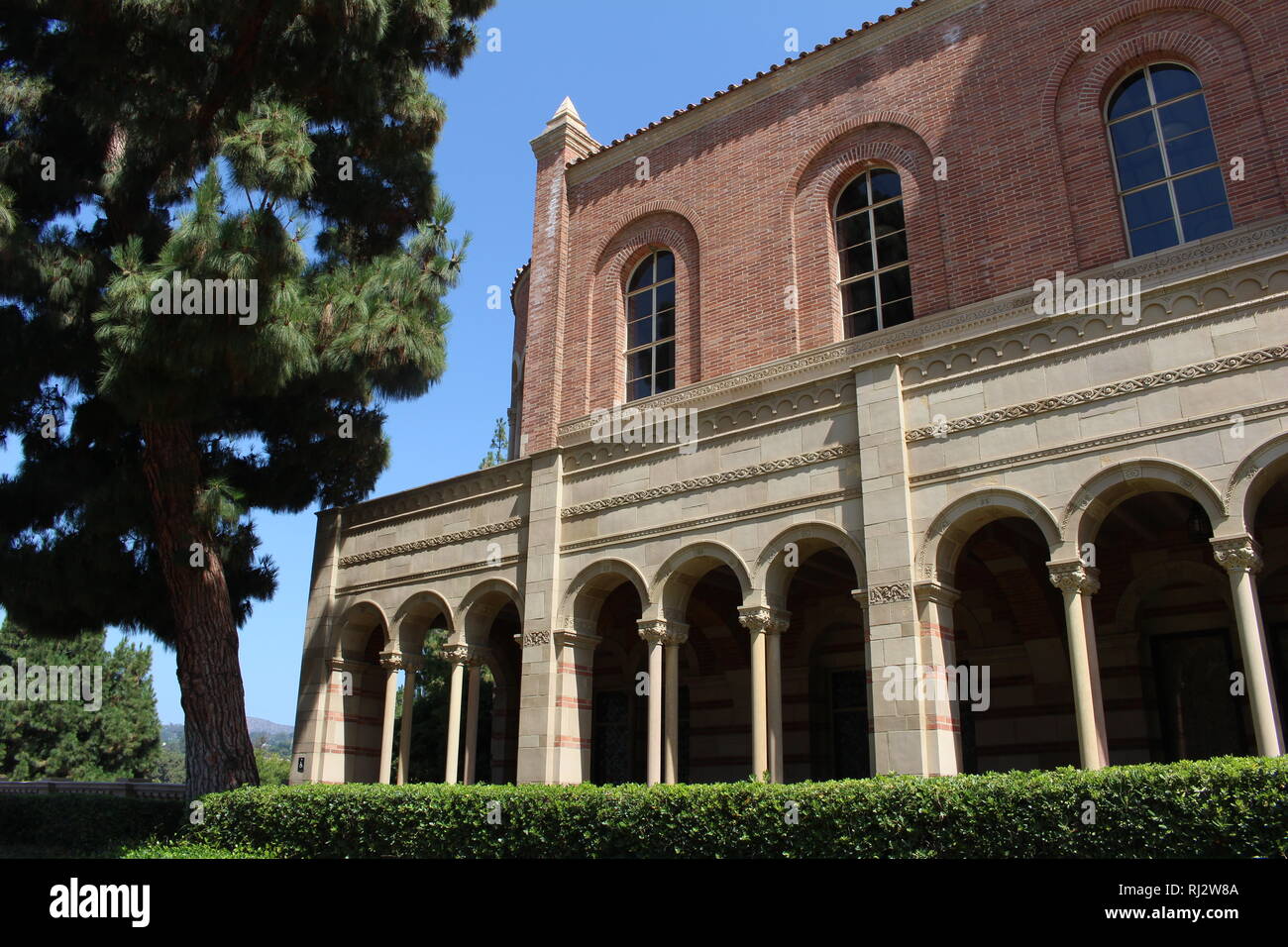 Los Angeles, California, USA. 27 July, 2017. Royce Hall on the campus ...