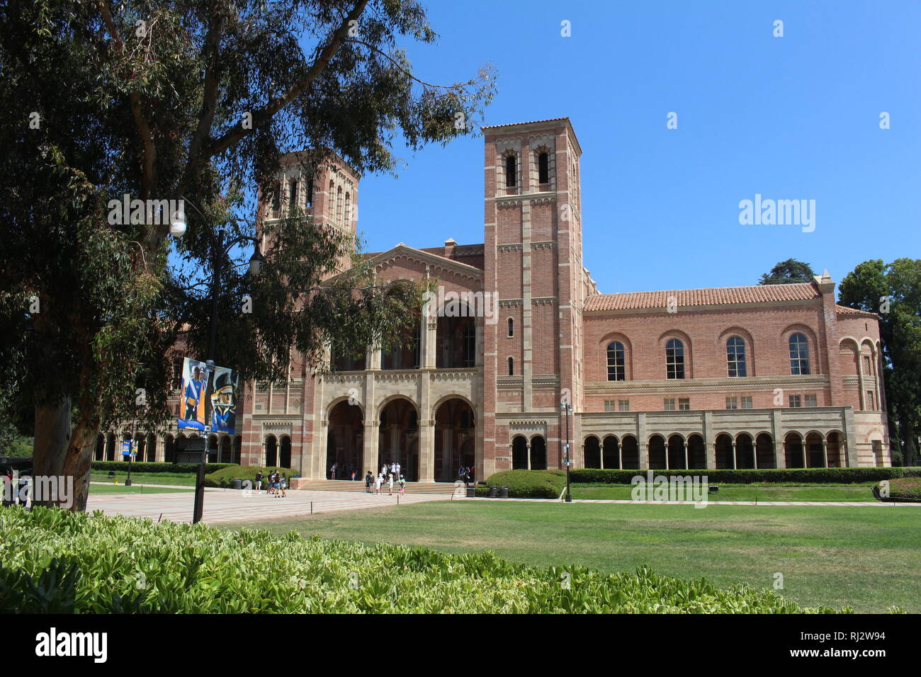 Los Angeles, California, USA. 27 July, 2017. Royce Hall on the campus ...