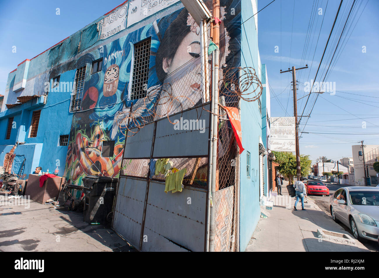 Tijuana, Mexico: street scene Stock Photo - Alamy