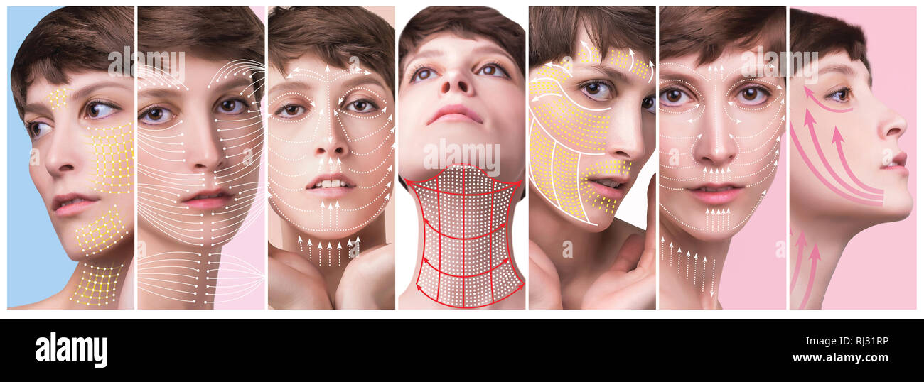 Young female with clean fresh skin Stock Photo - Alamy