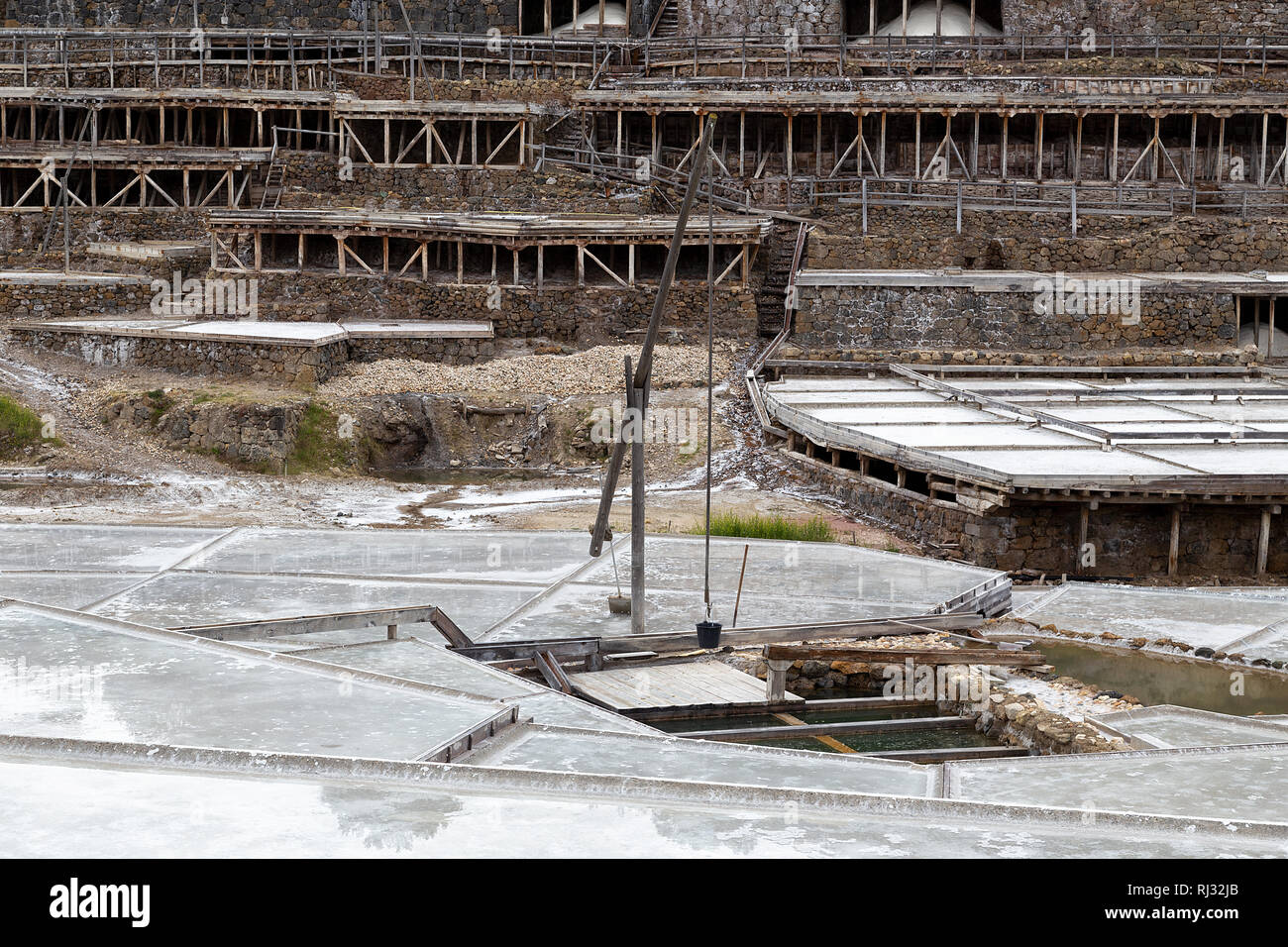 Salt flats and traditional village hi-res stock photography and images ...