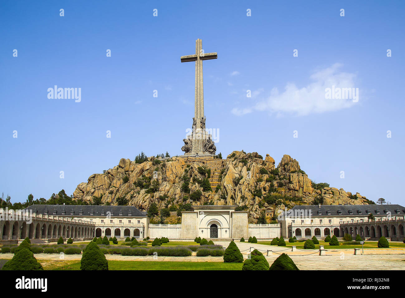 Valley of the Fallen in Madrid, Spain Stock Photo - Alamy