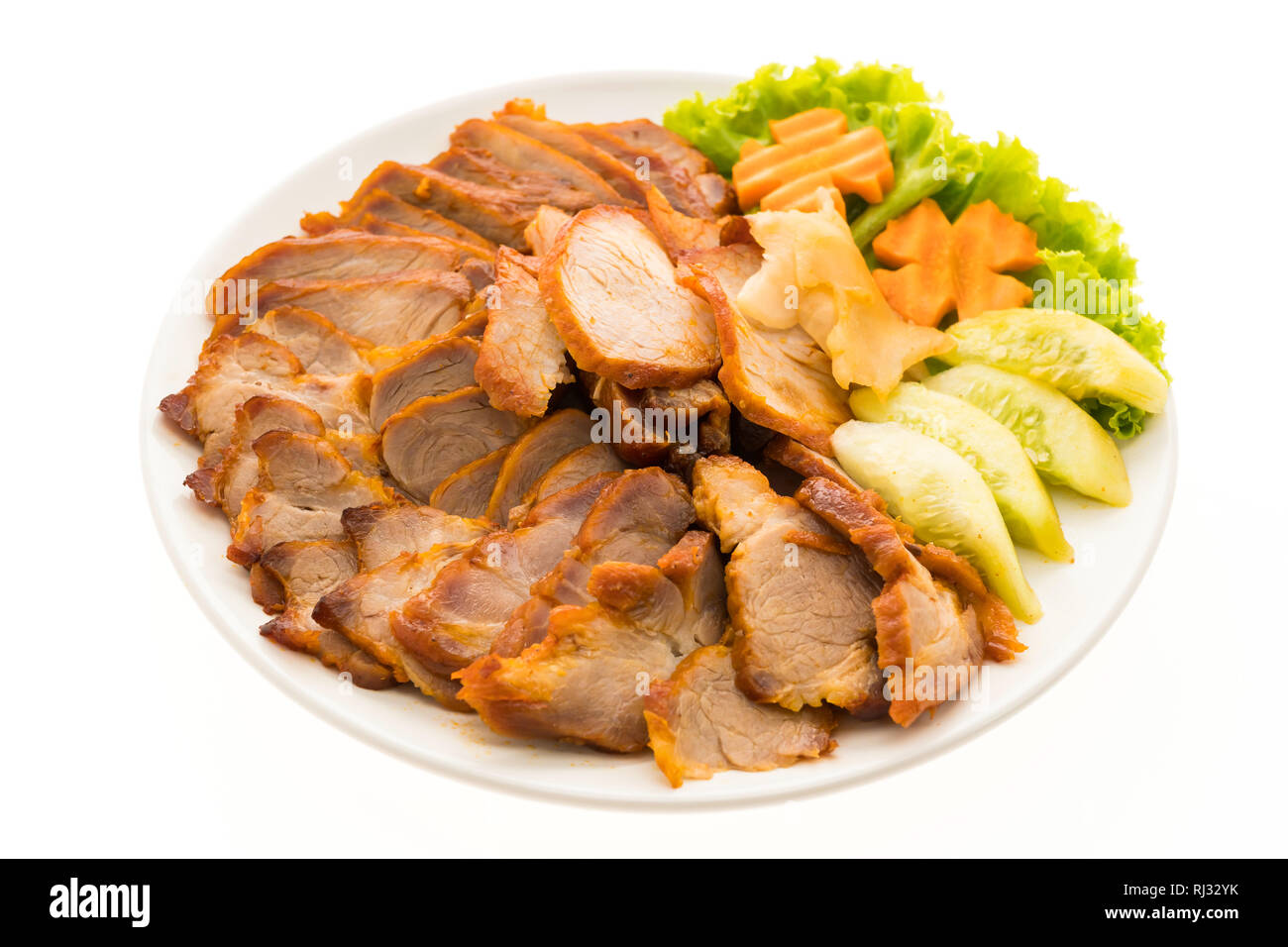 Bbq red pork hi-res stock photography and images - Alamy