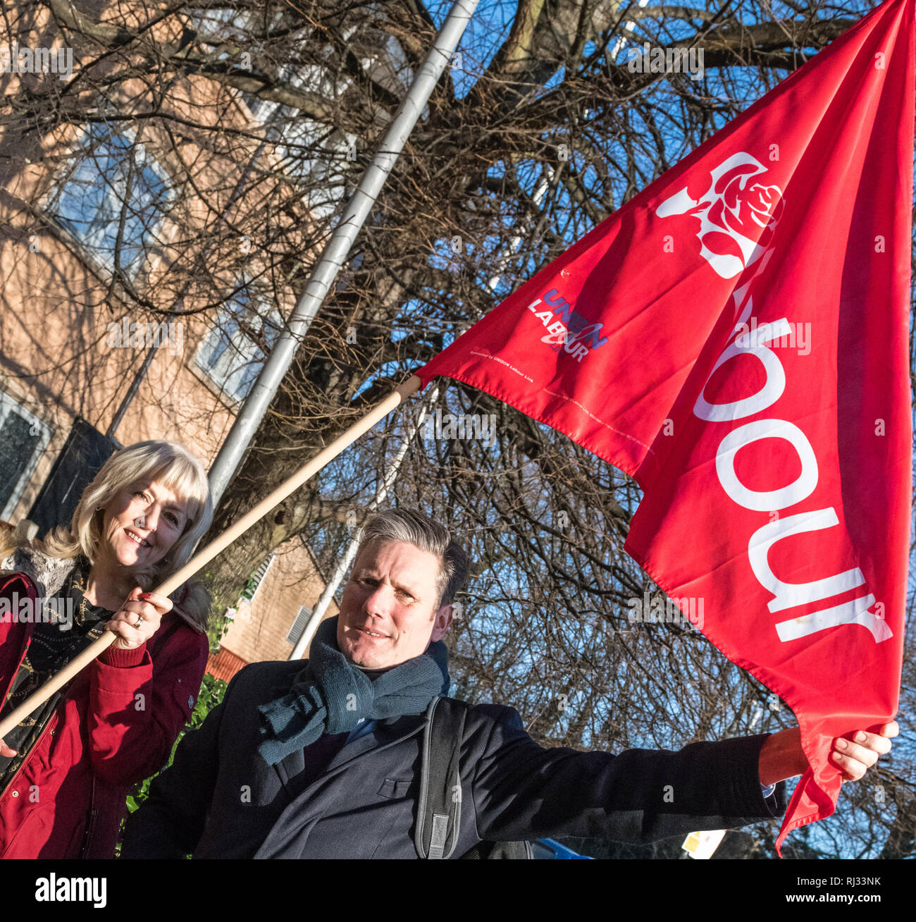 Keir starmer flag hi-res stock photography and images - Alamy
