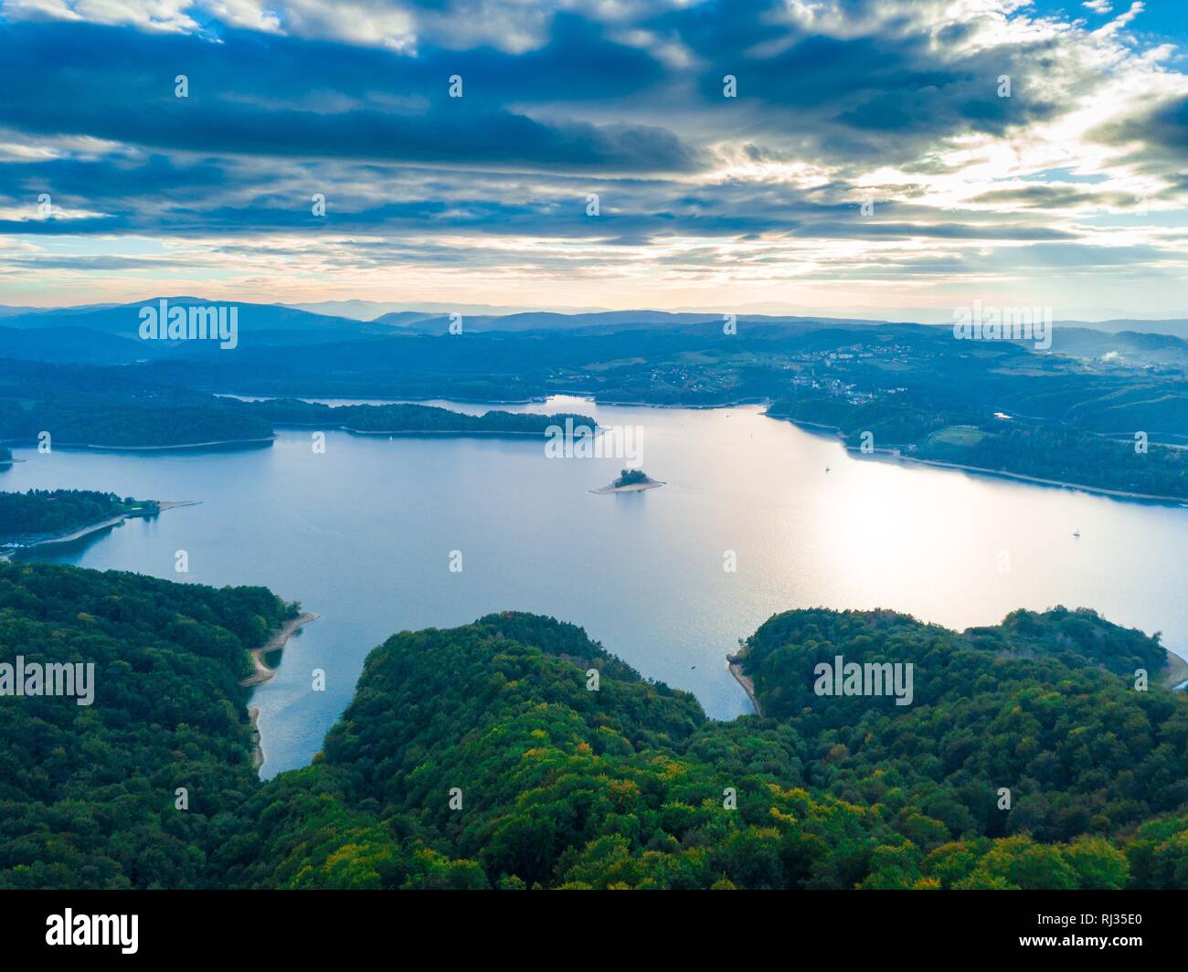 Solina dam hi-res stock photography and images - Alamy