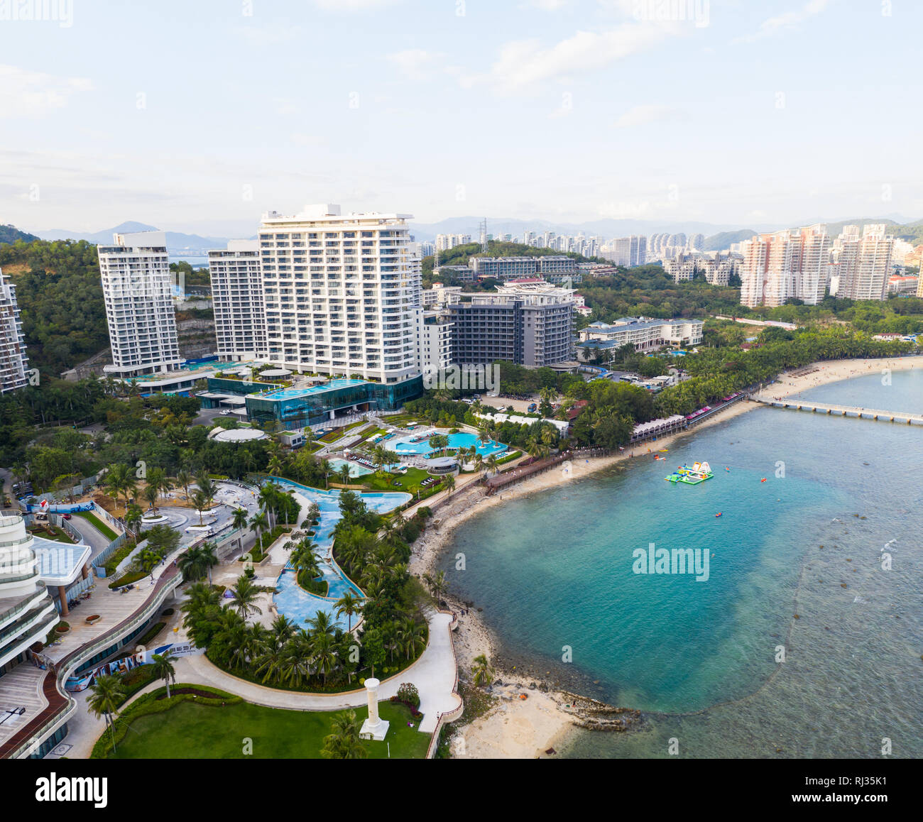 Sea bay view Stock Photo - Alamy