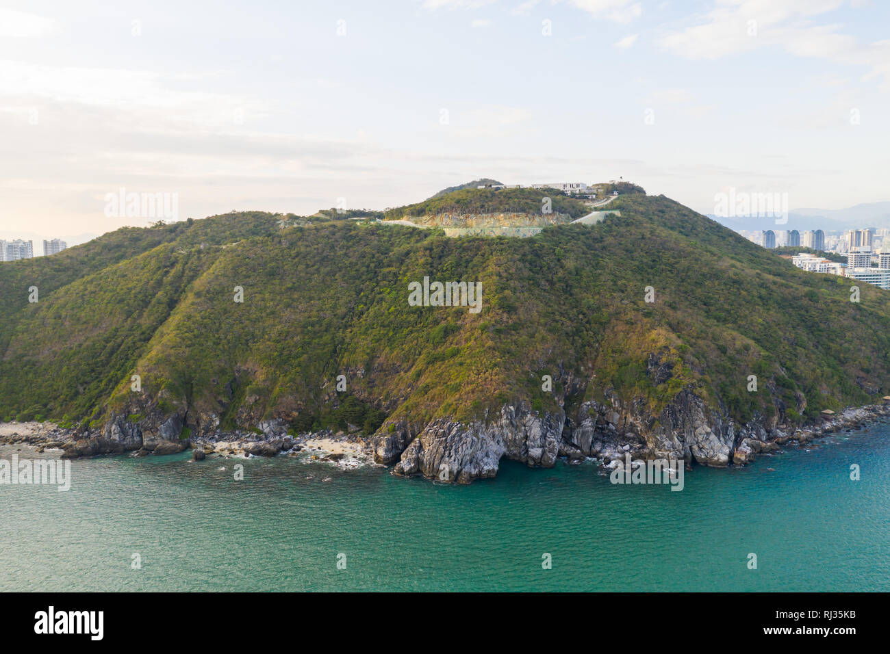 Sea bay view Stock Photo - Alamy