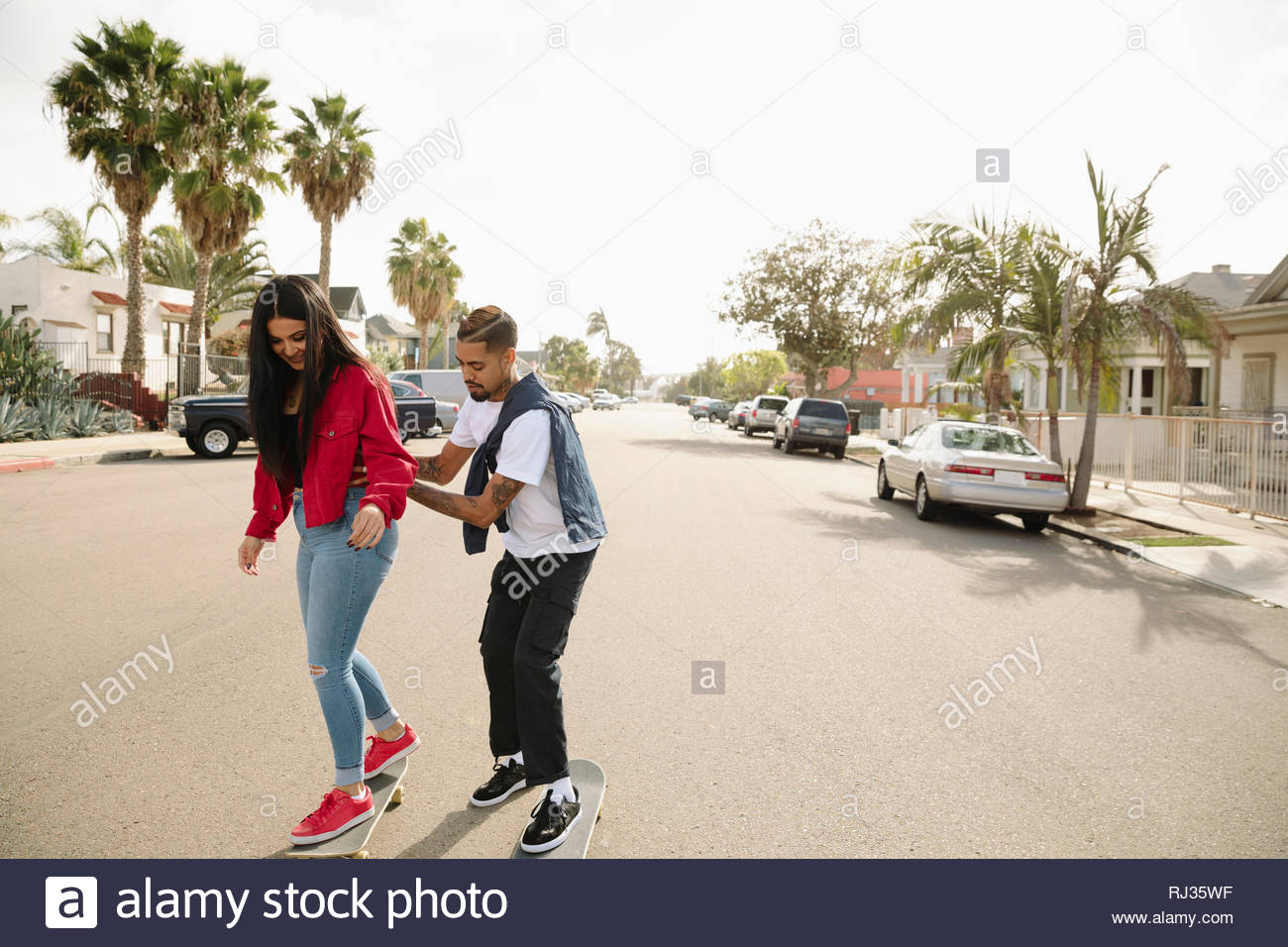 Girlfriend street hi-res stock photography and images - Alamy