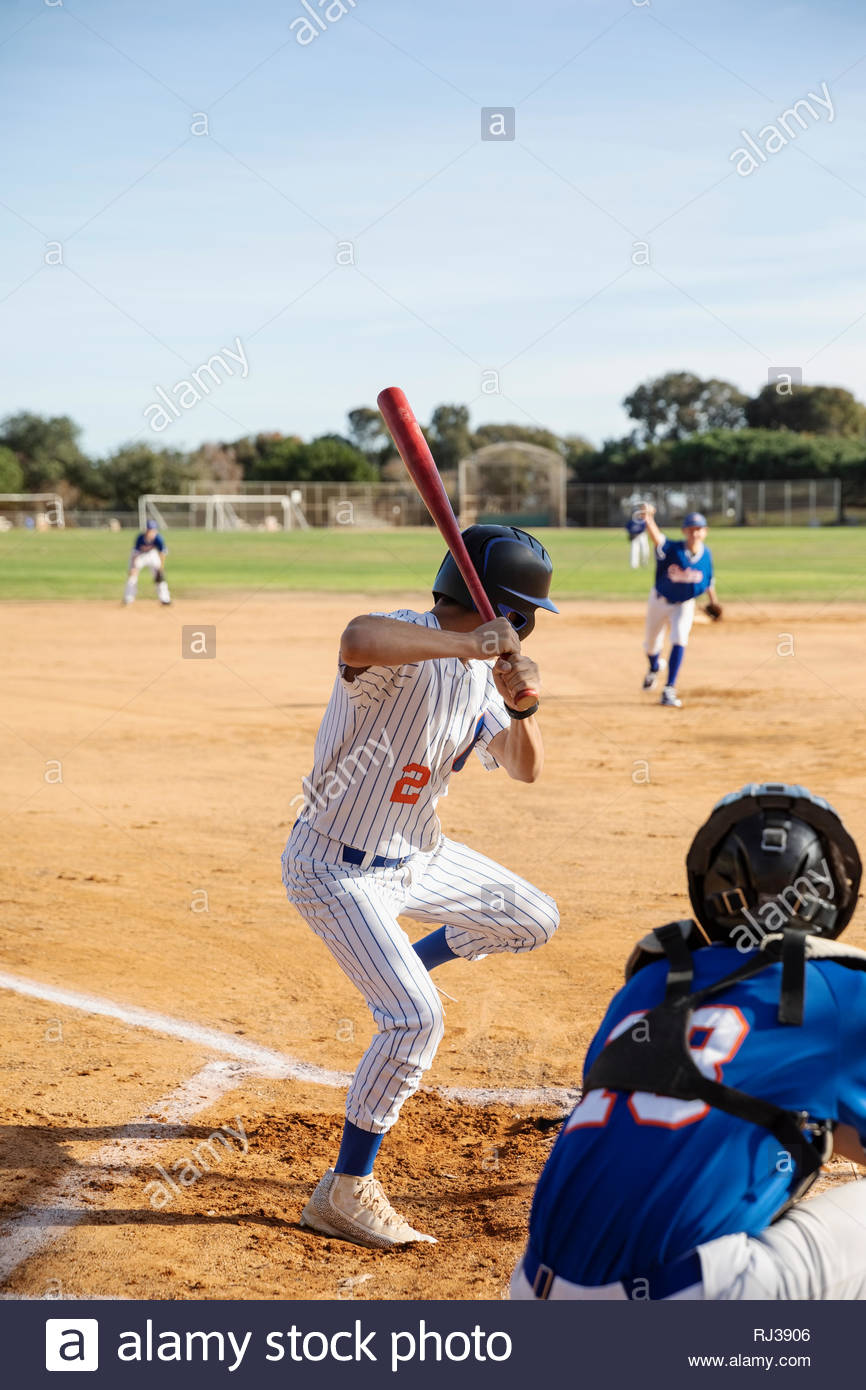 Baseball field home plate hi-res stock photography and images - Alamy