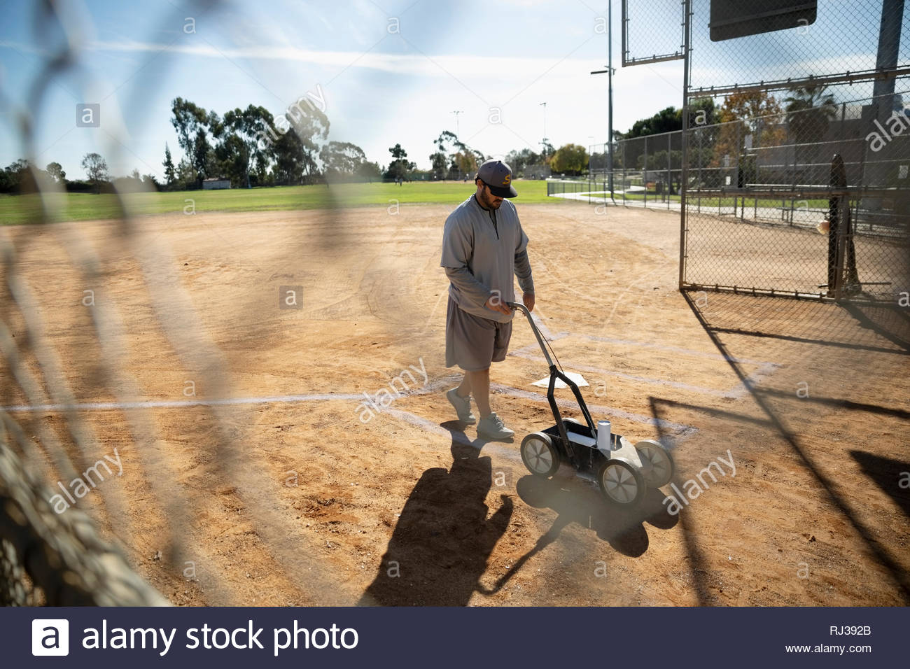 Marking man hi-res stock photography and images - Alamy
