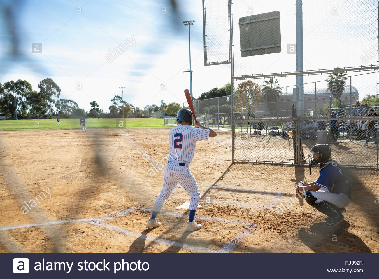 Baseball field home plate hi-res stock photography and images - Alamy